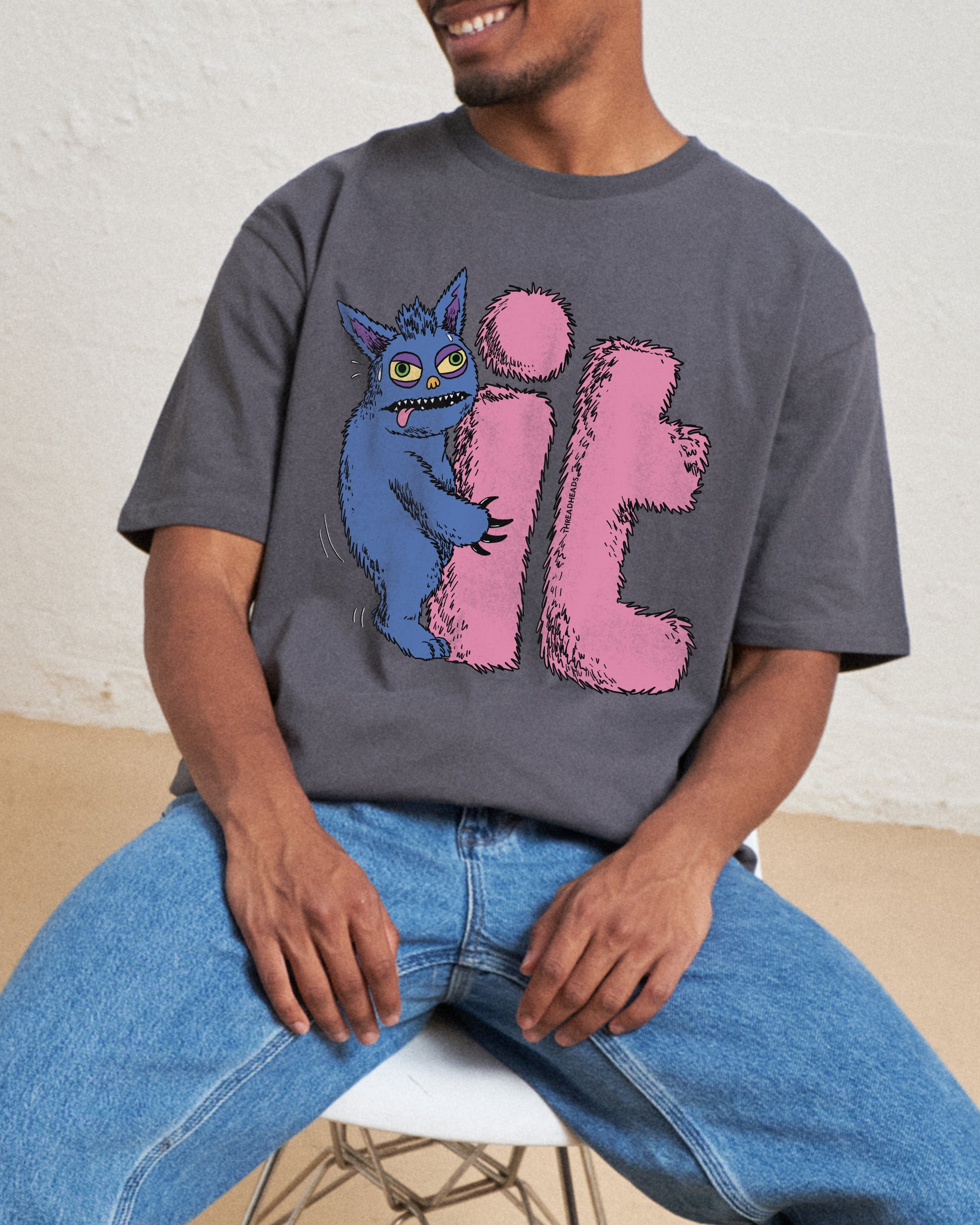 Fk It Fuzzy Monster T-Shirt | Funny T-Shirt