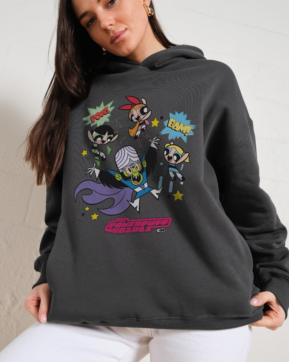 Powerpuff Pow Hoodie | Official The Powerpuff Girls Merch