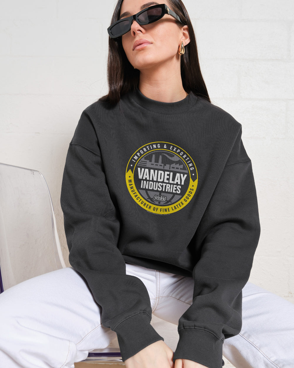 Vandelay Industries Logo Sweatshirt | Official Seinfeld Merch
