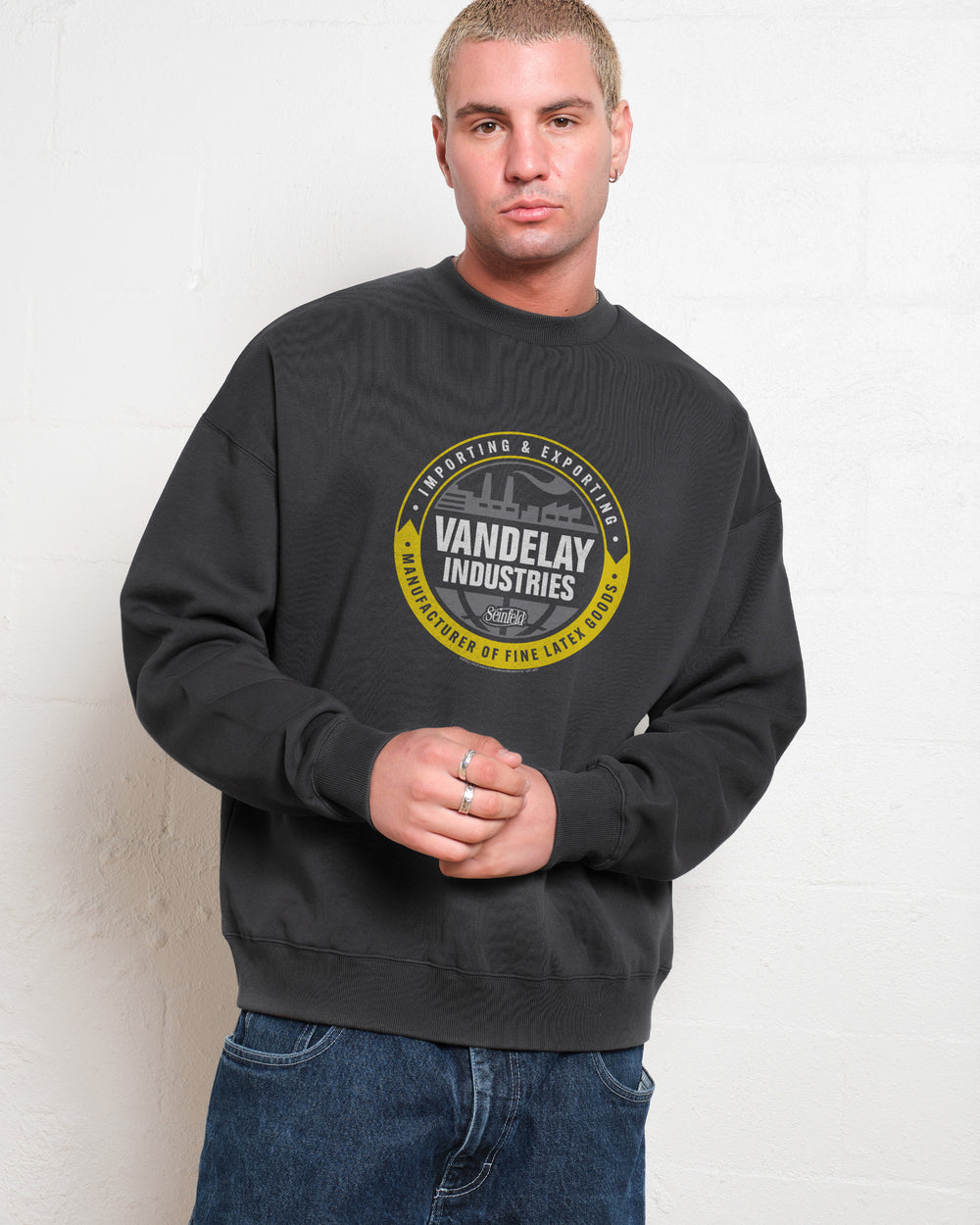 Vandelay Industries Logo Sweatshirt | Official Seinfeld Merch