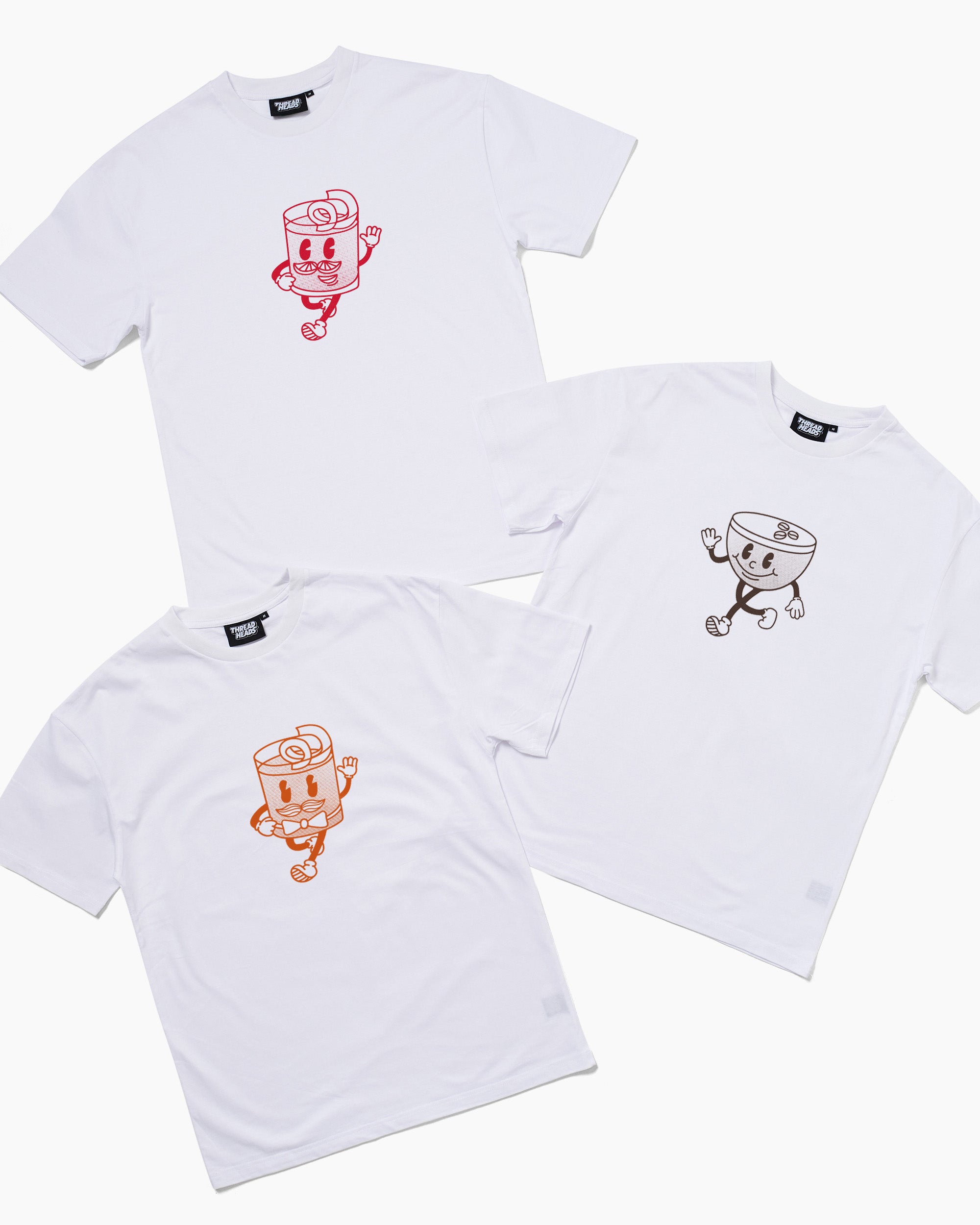 Cocktails 3 Tee Bundle | T-Shirt Bundle | Threadheads