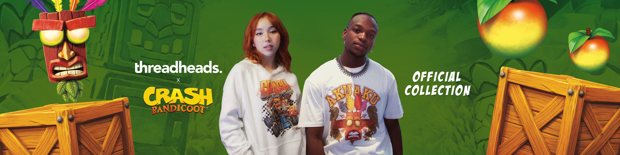 Crash Bandicoot T-Shirts | Gaming Clothing | Threadheads