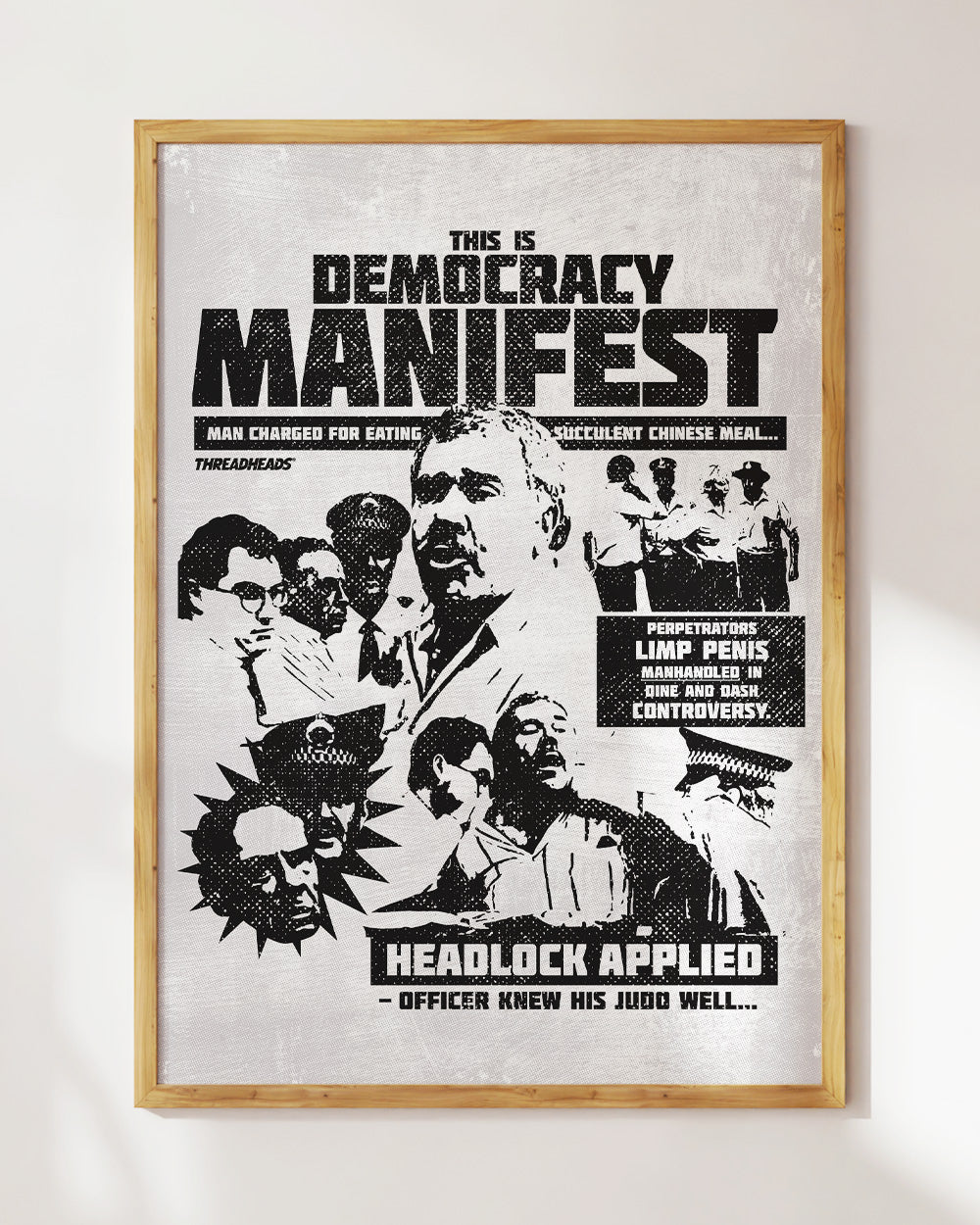 Democracy Manifest: Tabloid Edition Art Print | Art Print & Wall Art Canada
