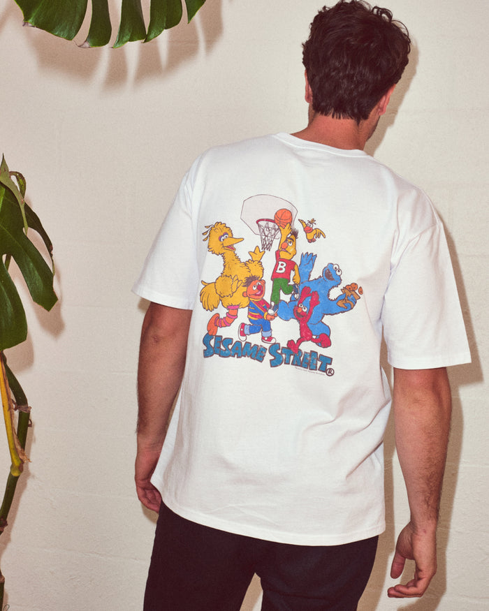 Sesame Street Hoops T-Shirt | Official Sesame Street Merch