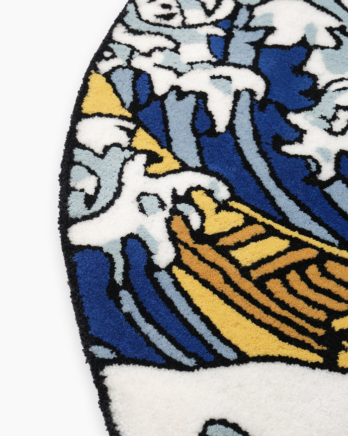 Great Wave Tufted Rug | Threadheads Exclusive Europe