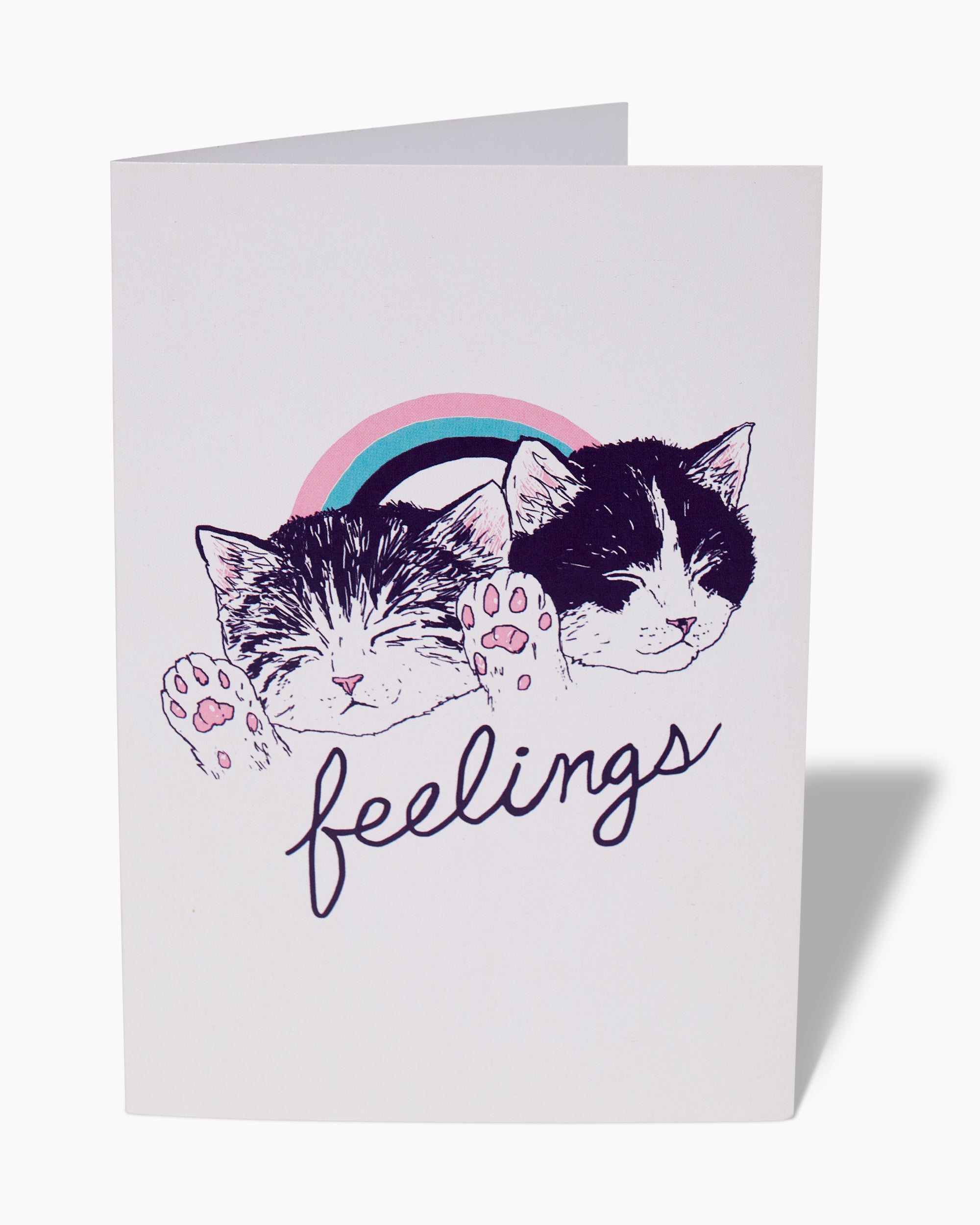 Feelings Greeting Card | Designed by Hillary White Rabbit UK