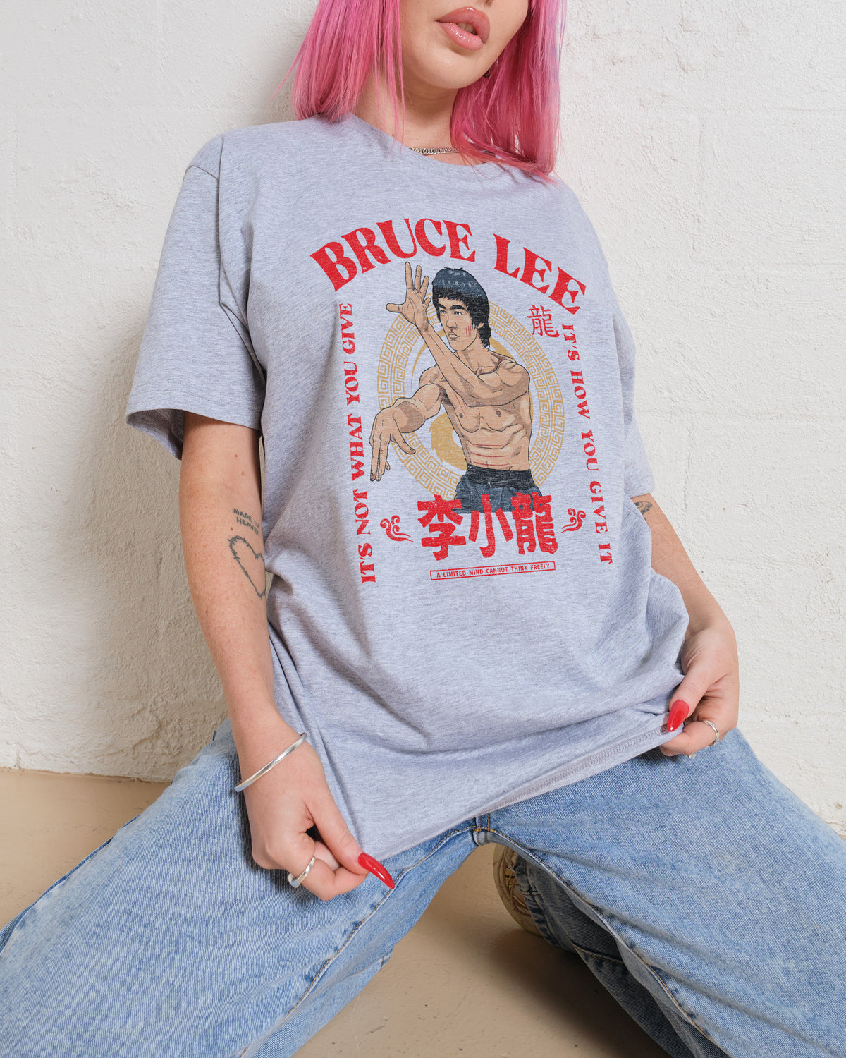 Bruce Lee It's Not What You Give T-Shirt | Official Bruce Lee Merch