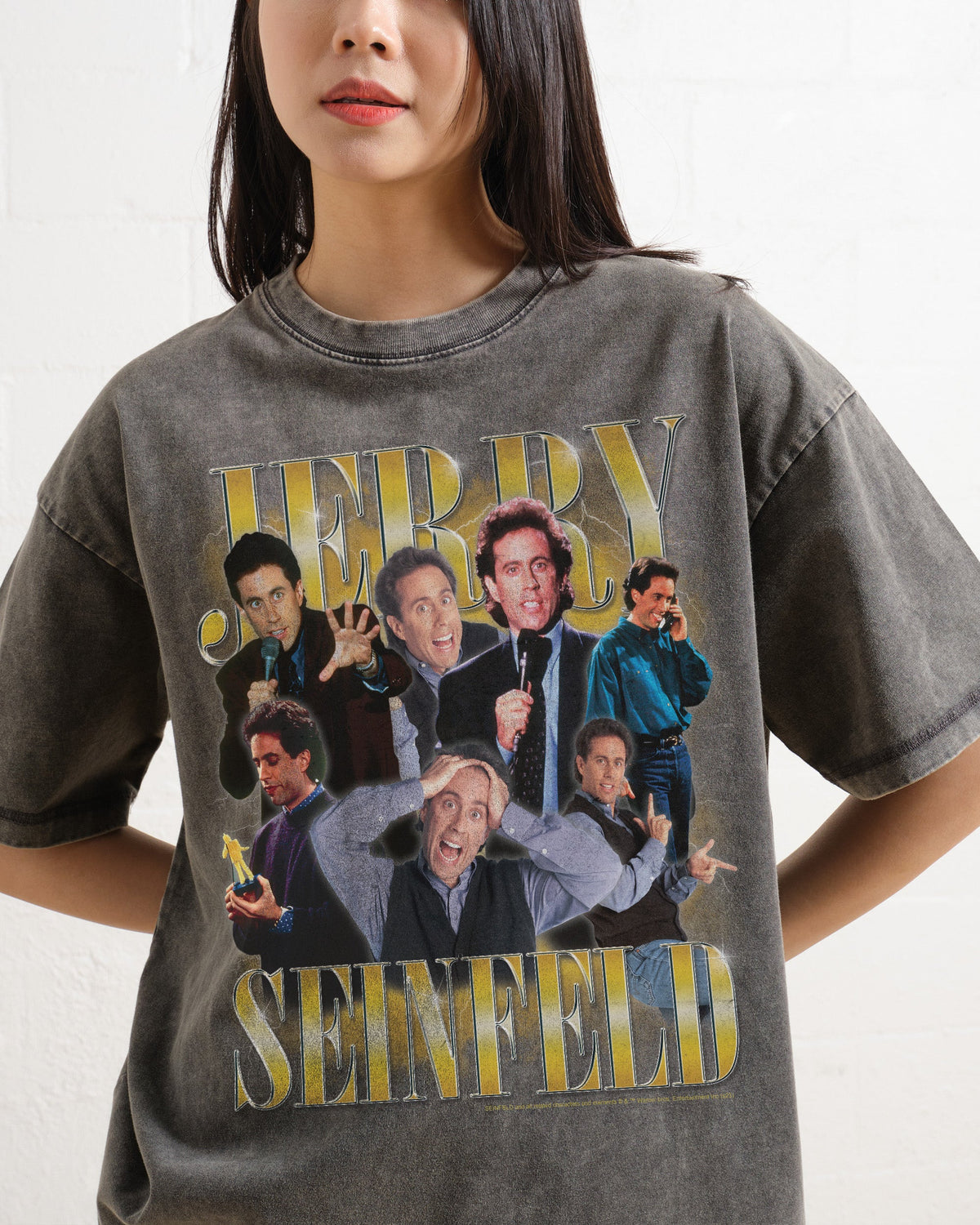 Vintage Jerry Wash Tee | Official Seinfeld Merch | Threadheads