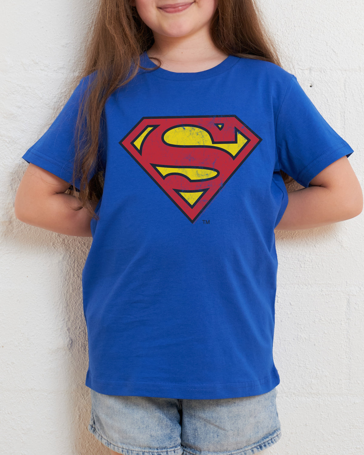 Superman Classic Logo Kids T-Shirt | Official DC Merch | Threadheads