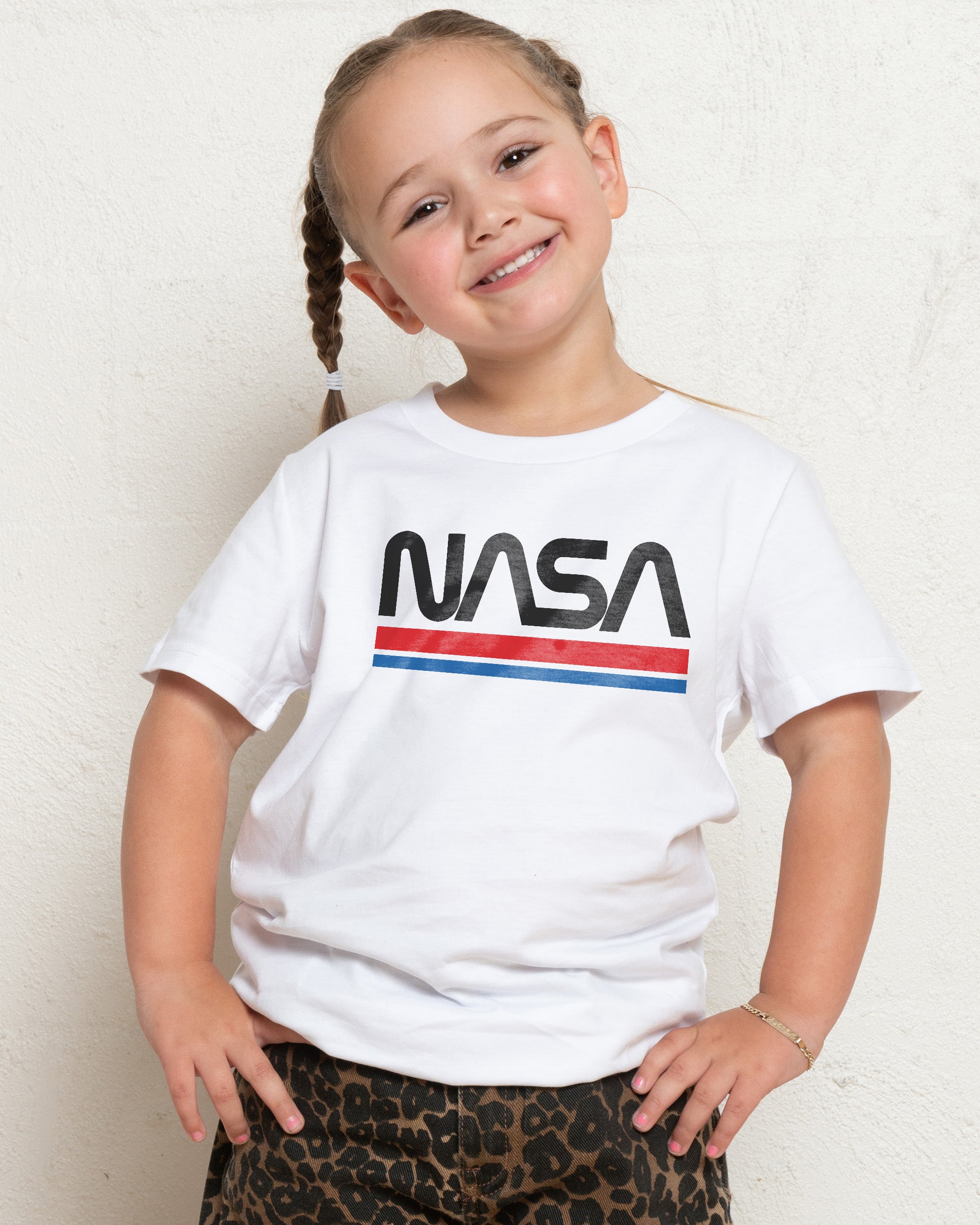 NASA Stripes Kids T-Shirt | Official NASA Merch