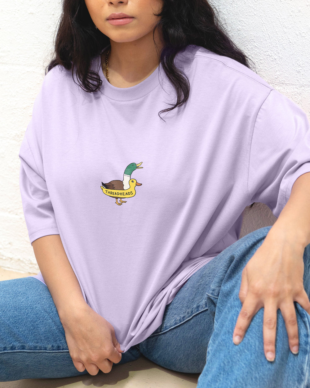 Duck Floatie Oversized Tee | Vintage Heavy Oversized Tee
