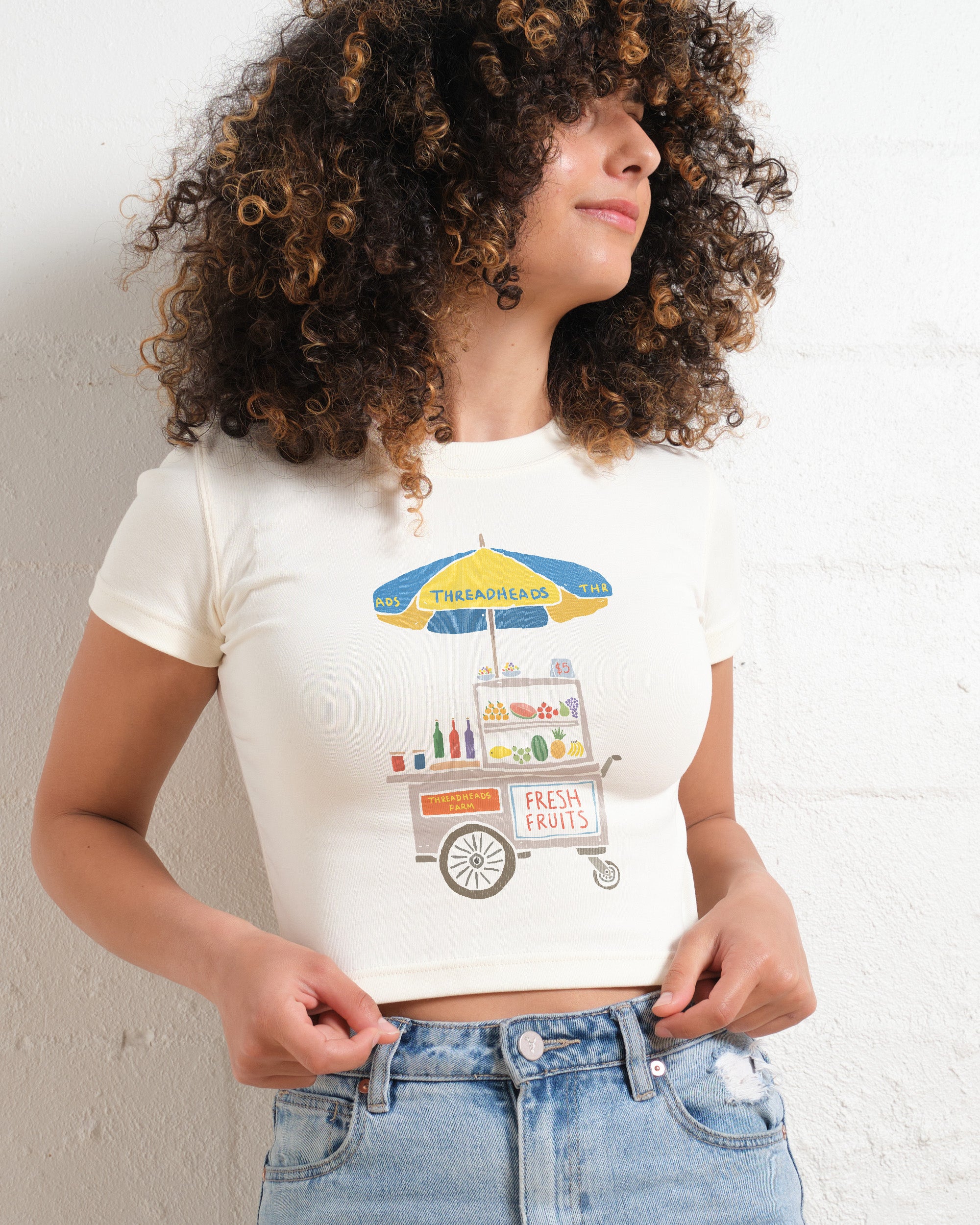 Fresh Fruits Baby Tee | Graphic Baby Tee