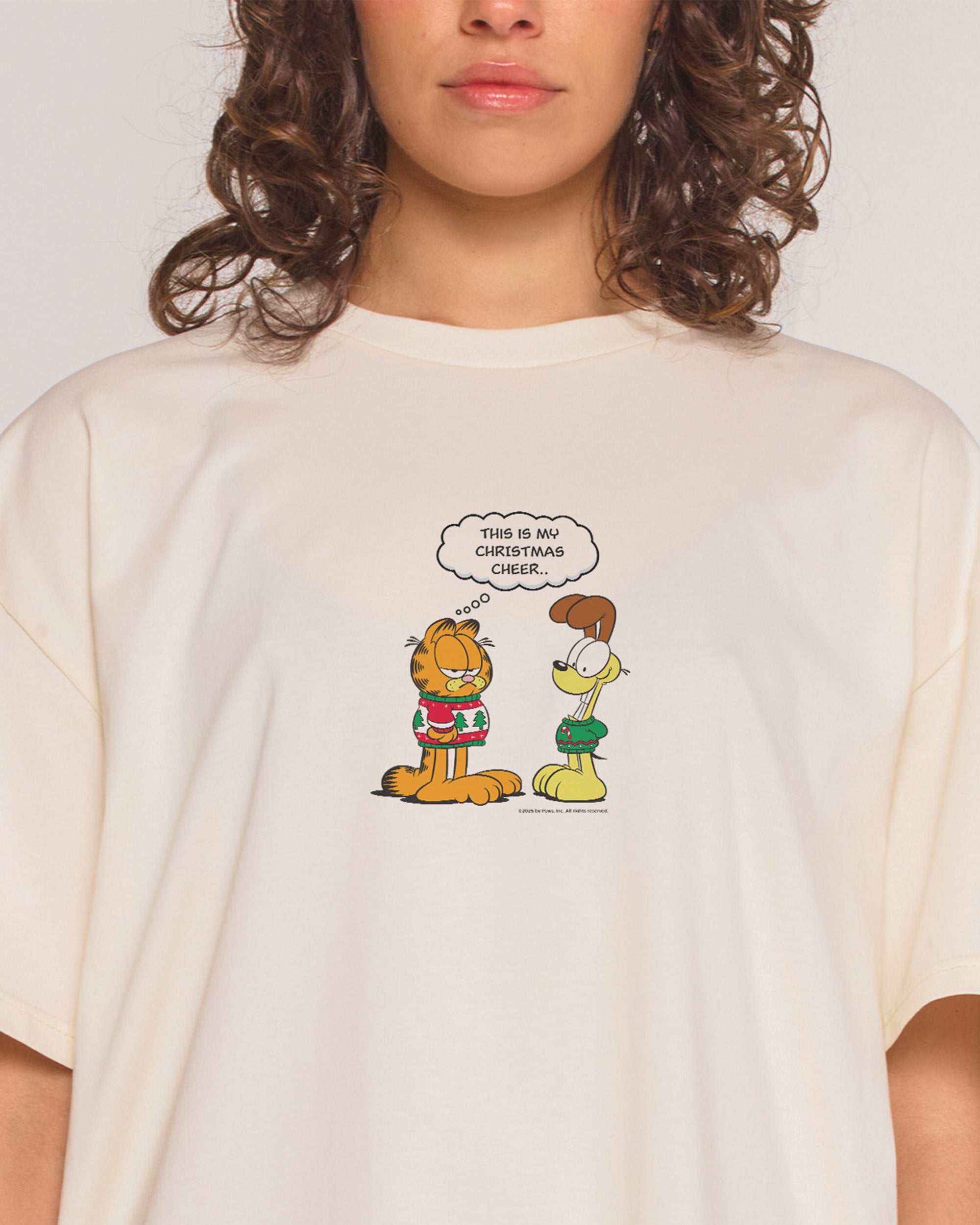 Xmas Cheer T-Shirt | Garfield | Threadheads