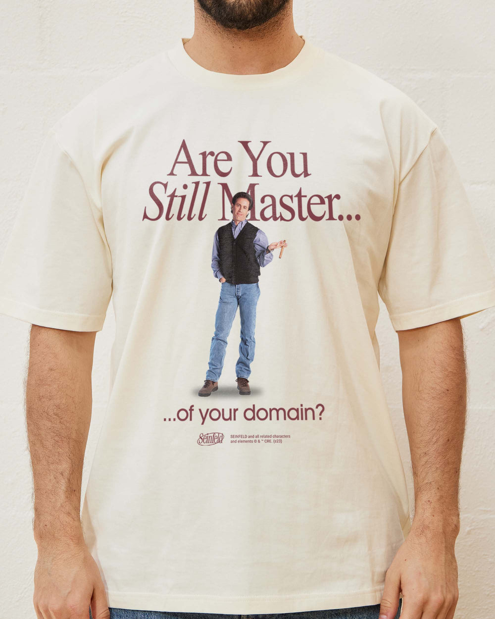 Master of Your Domain T-Shirt | Official Seinfeld Merch