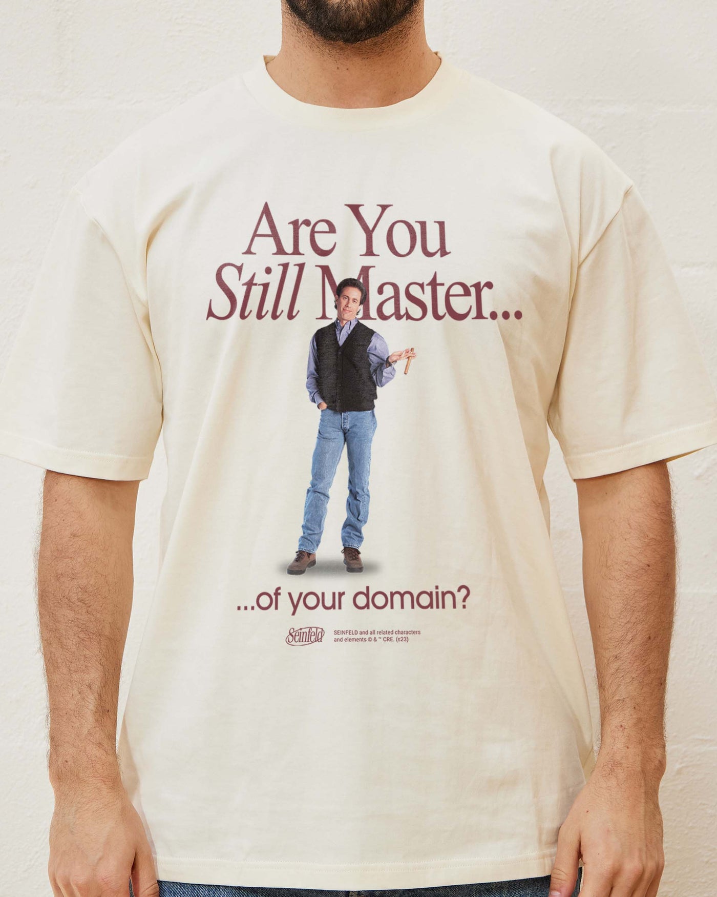 Master of Your Domain T-Shirt | Official Seinfeld Merch