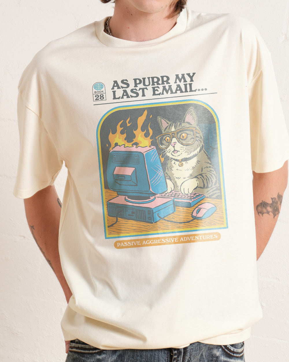 As Purr My Last Email T-Shirt | Funny T-Shirt