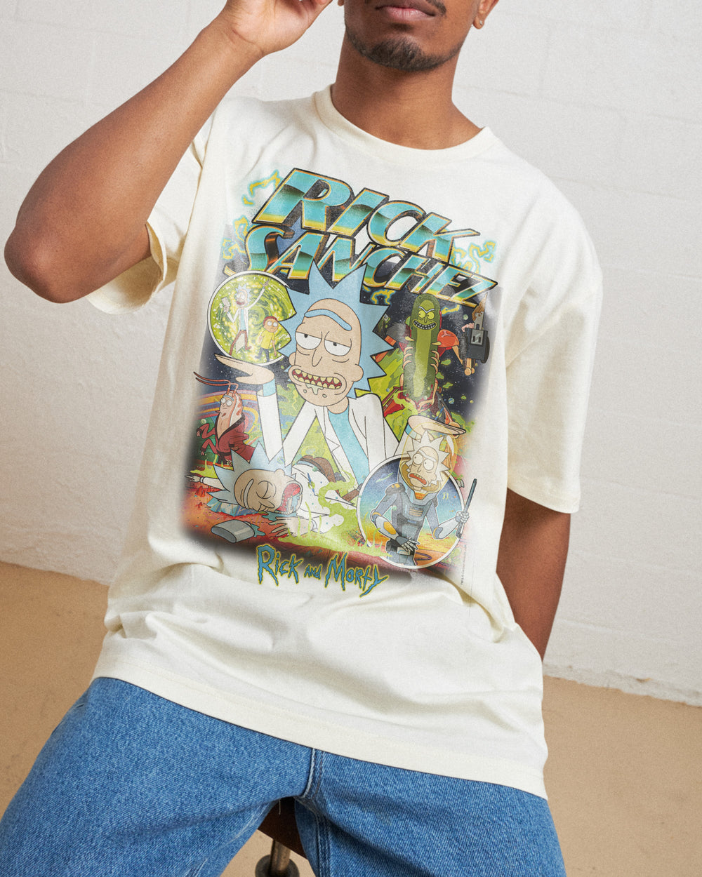 Rick Sanchez Vintage T-Shirt | Official Rick and Morty Merch