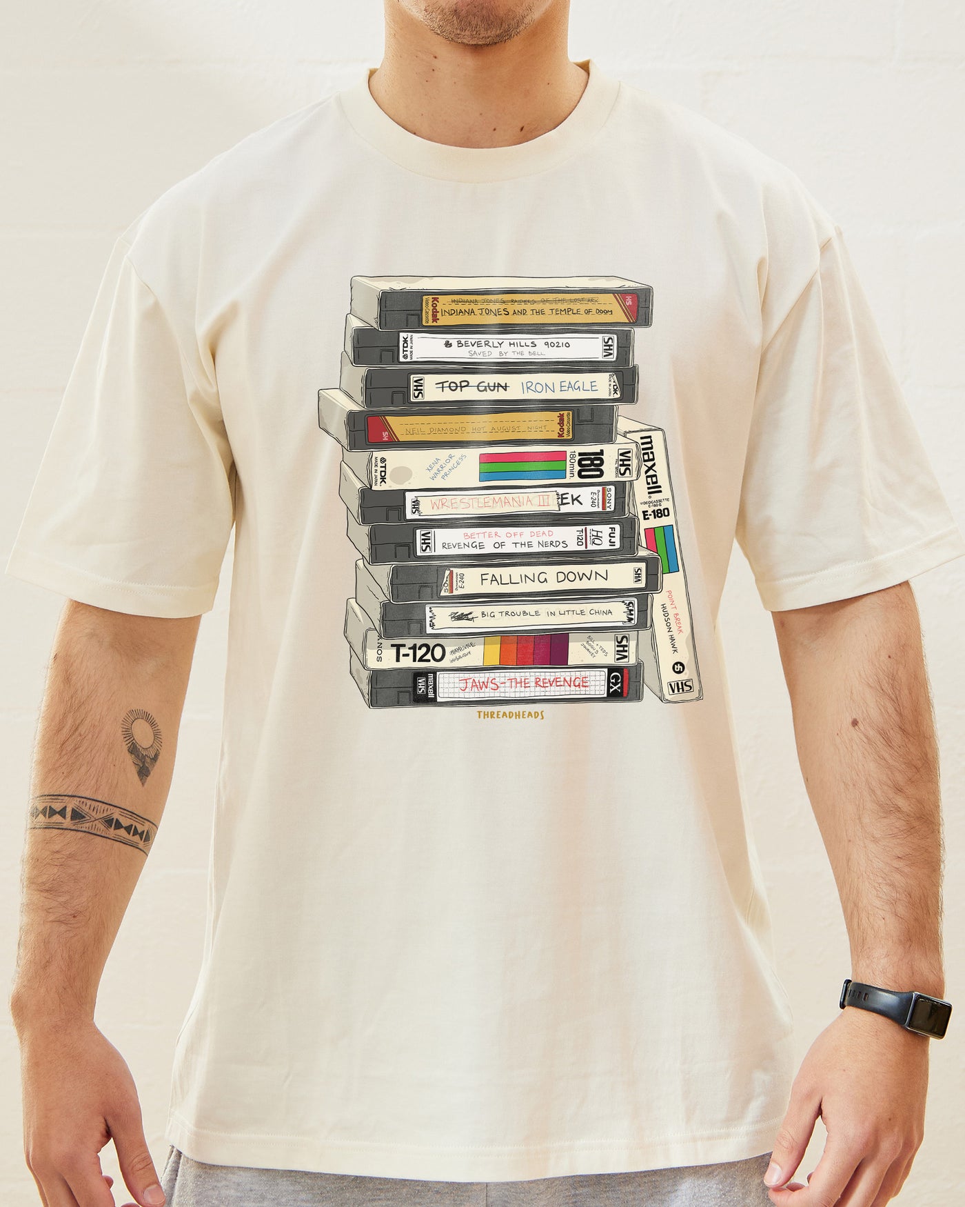 VHS Tapes T-Shirt | Retro T-Shirt UK