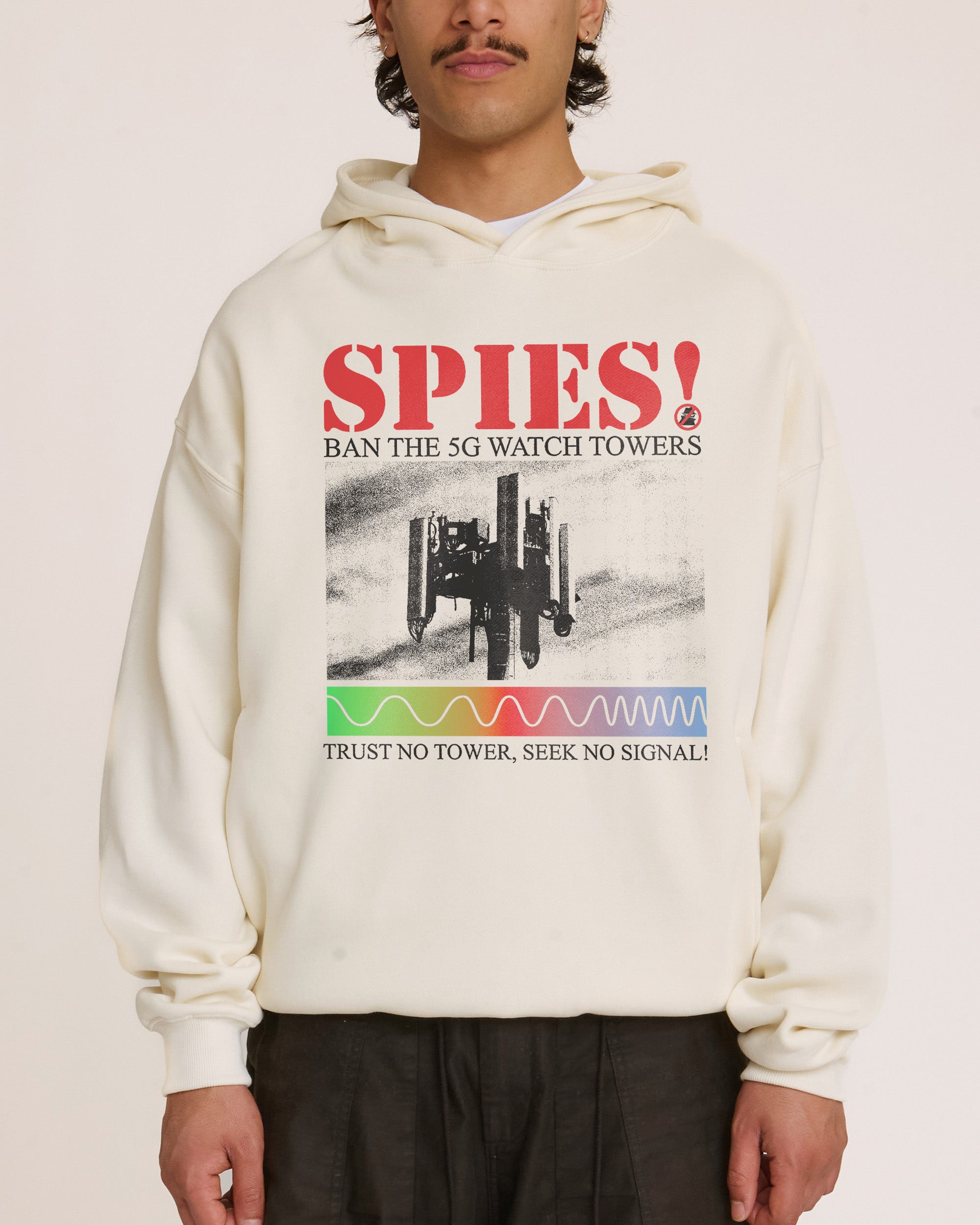 Seek No Signal Hoodie | Funny Graphic Hoodie | Threadheads
