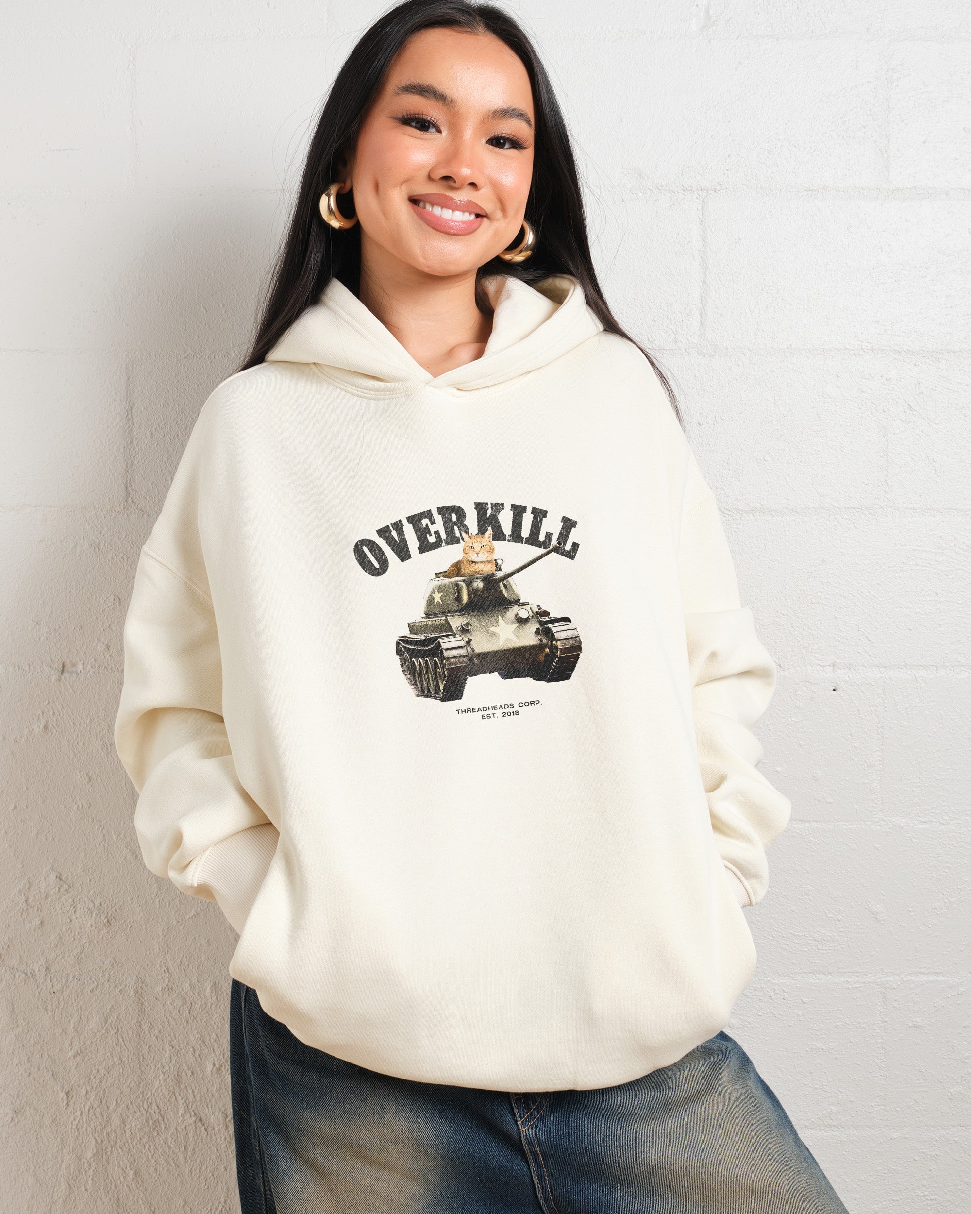 Overkill Hoodie | Funny Hoodie UK