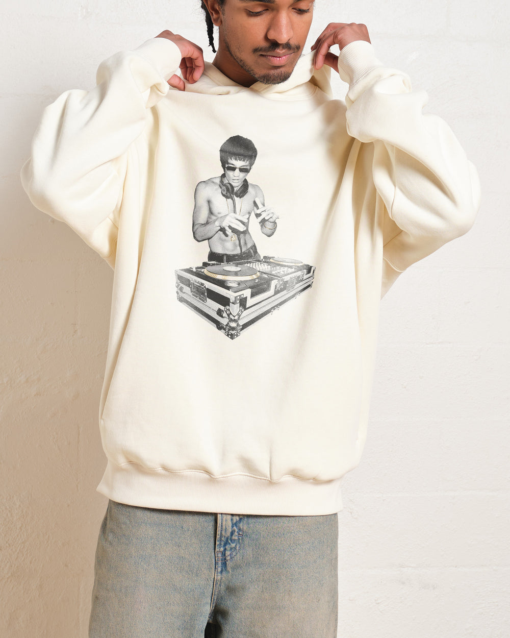 DJ Bruce Lee Hoodie | Official Bruce Lee Merch