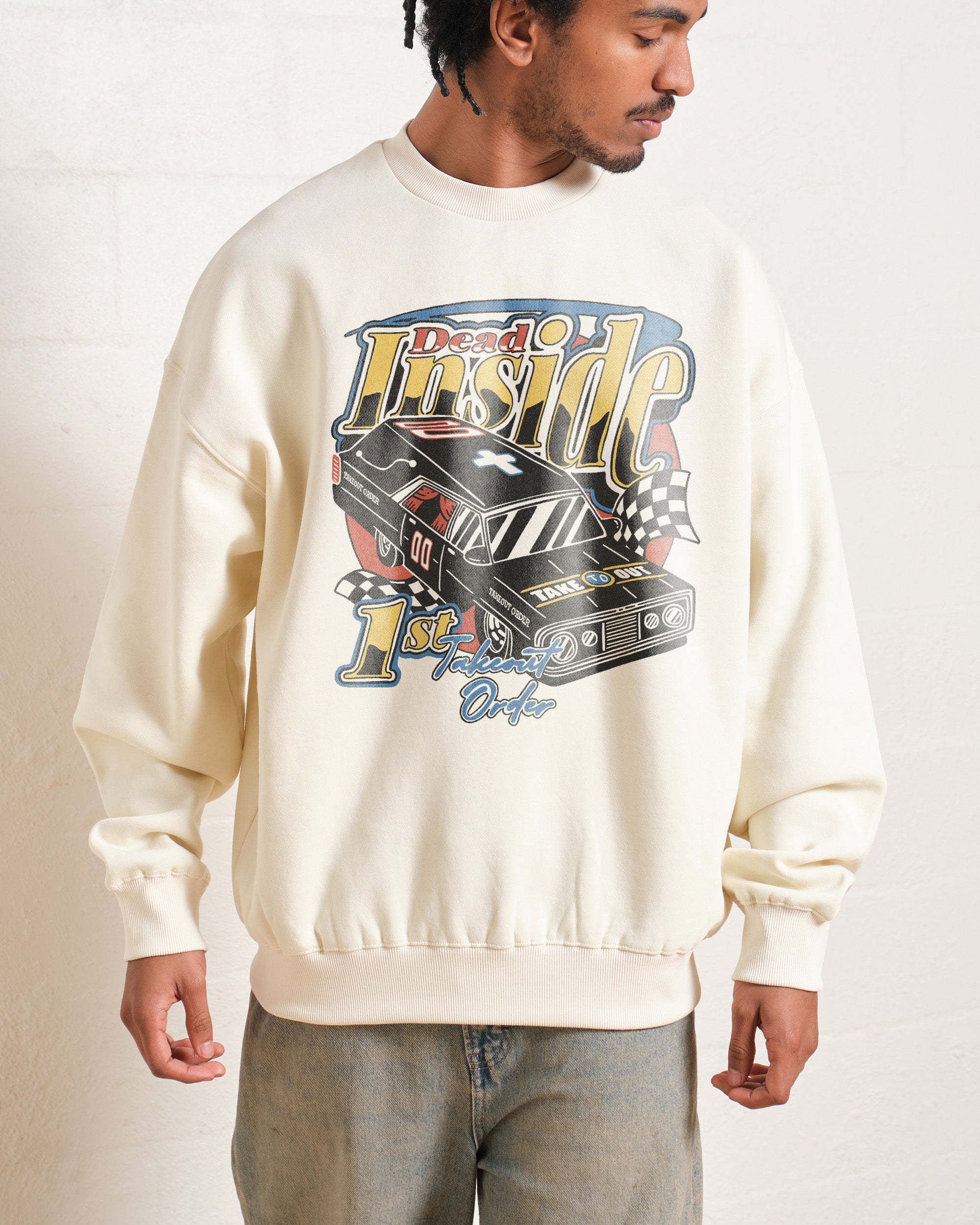 Dead Inside Hearse Sweatshirt | Graphic Sweatshirt