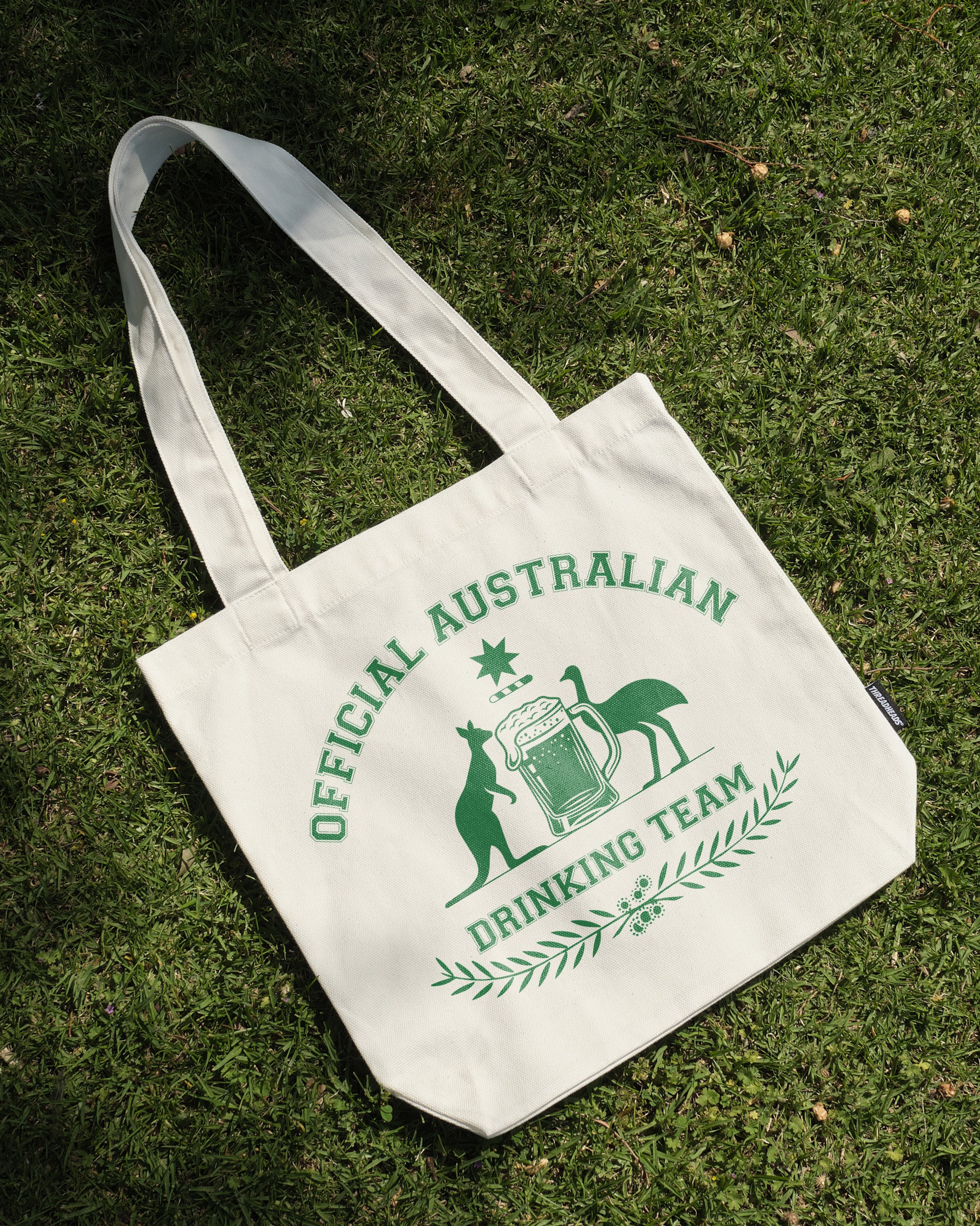 Official Australian Drinking Team Tote Bag | Funny Aussie Tote Bag