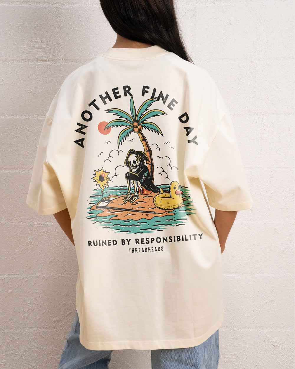 Another Fine Day Oversized Tee | Vintage Heavy Oversized Tee