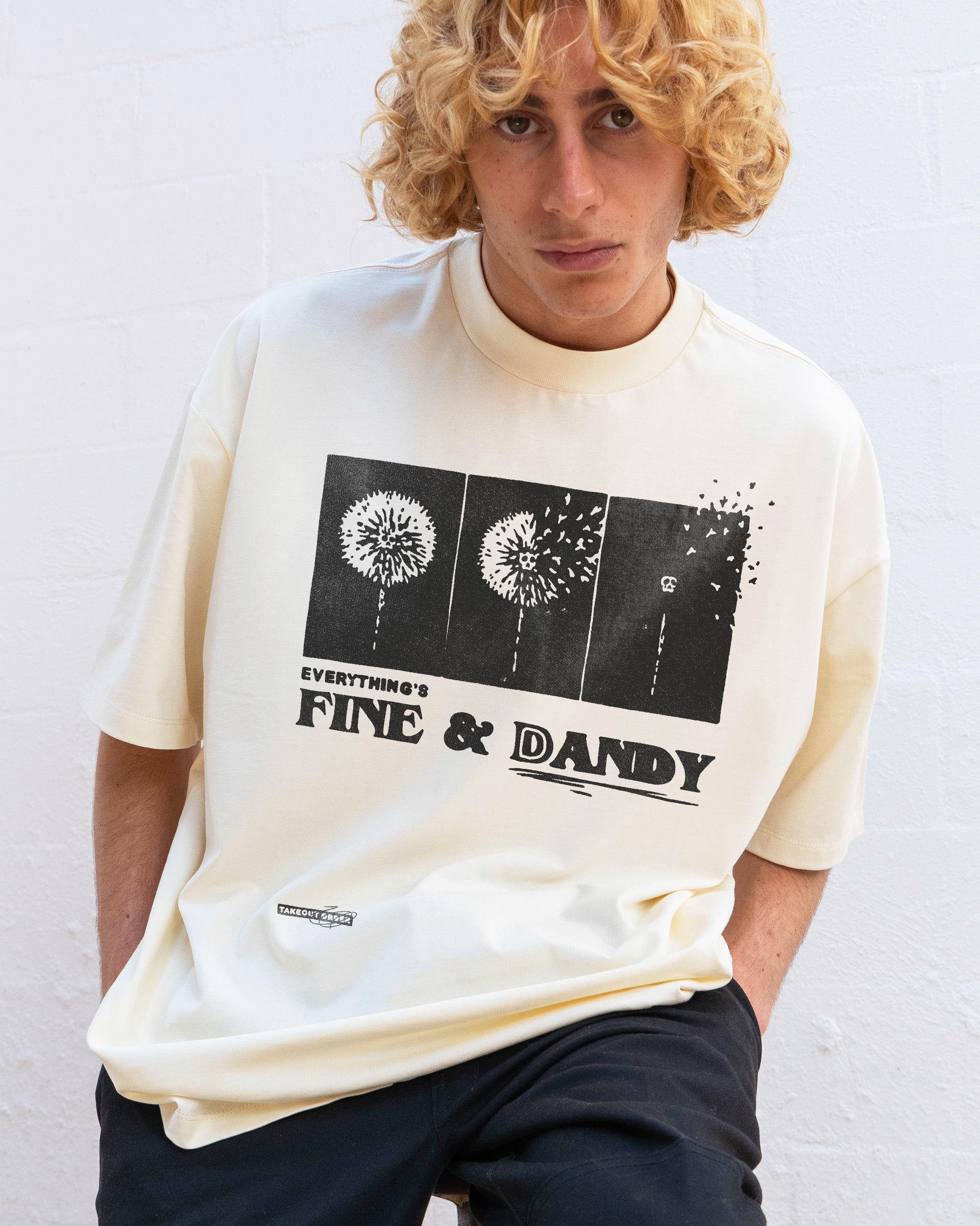 Fine & Dandy Oversized Tee | Vintage Heavy Oversized Tee