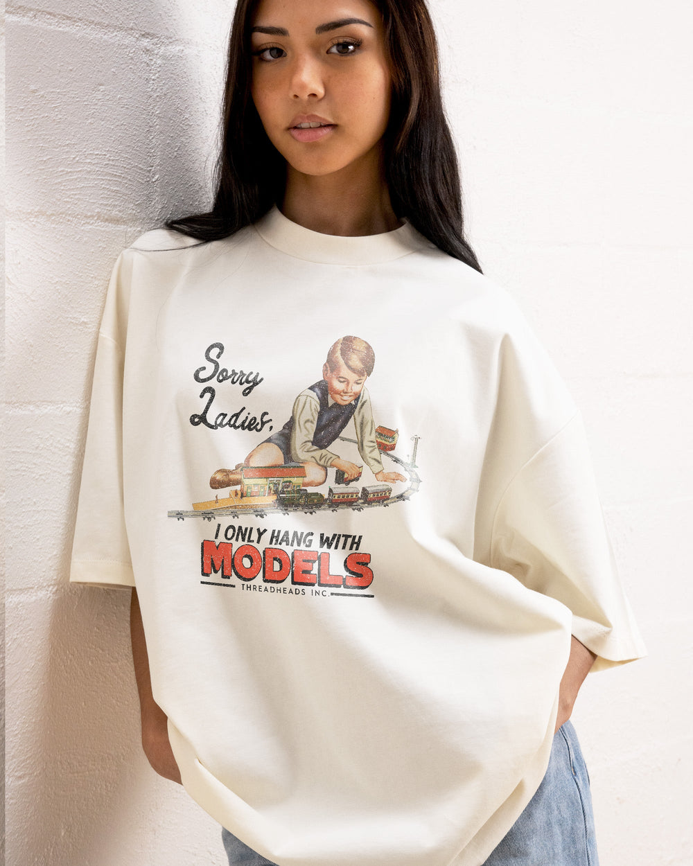 Only Models Oversized Tee | Vintage Heavy Oversized Tee