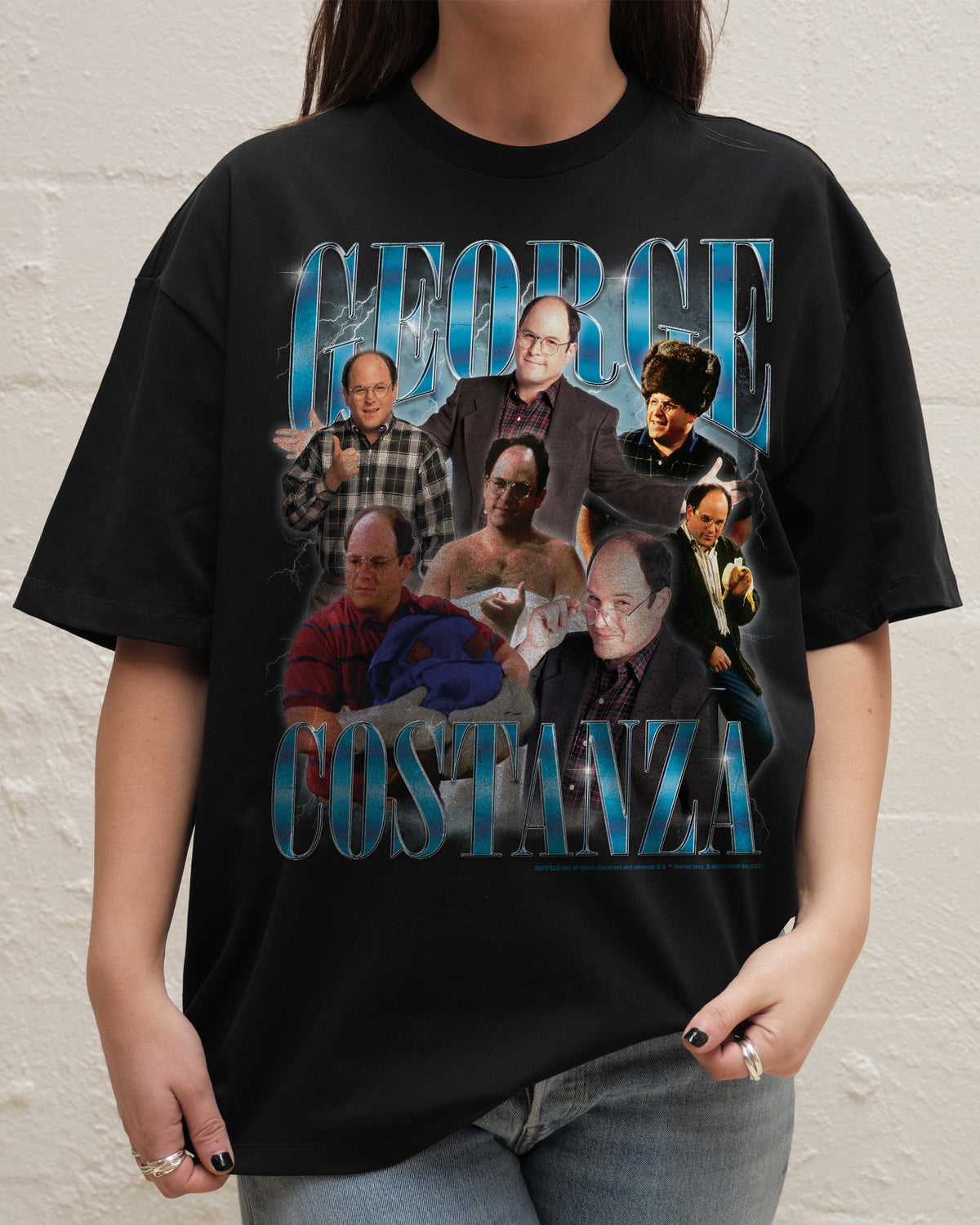 Vintage George Stonewash Tee | Official Seinfeld Merch | Threadheads