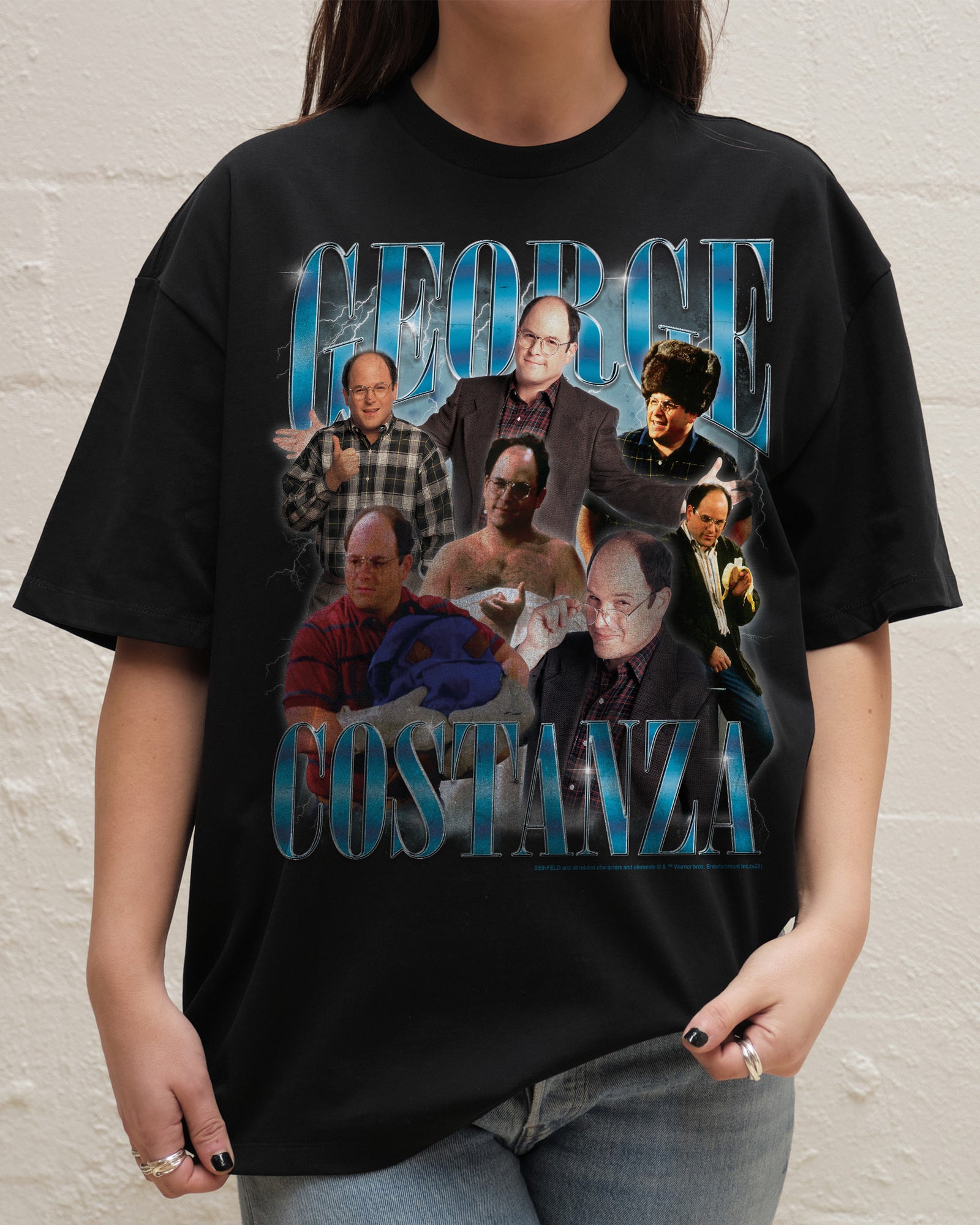 Vintage George Oversized Tee | Official Seinfeld Merch