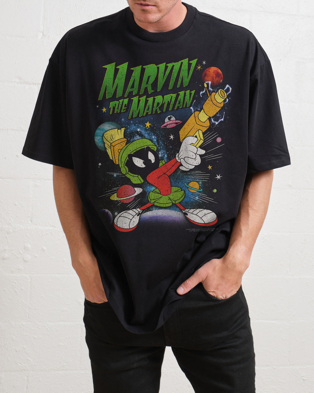 Marvin the Martian Vintage Oversized Tee | Official Marvin the Martian ...