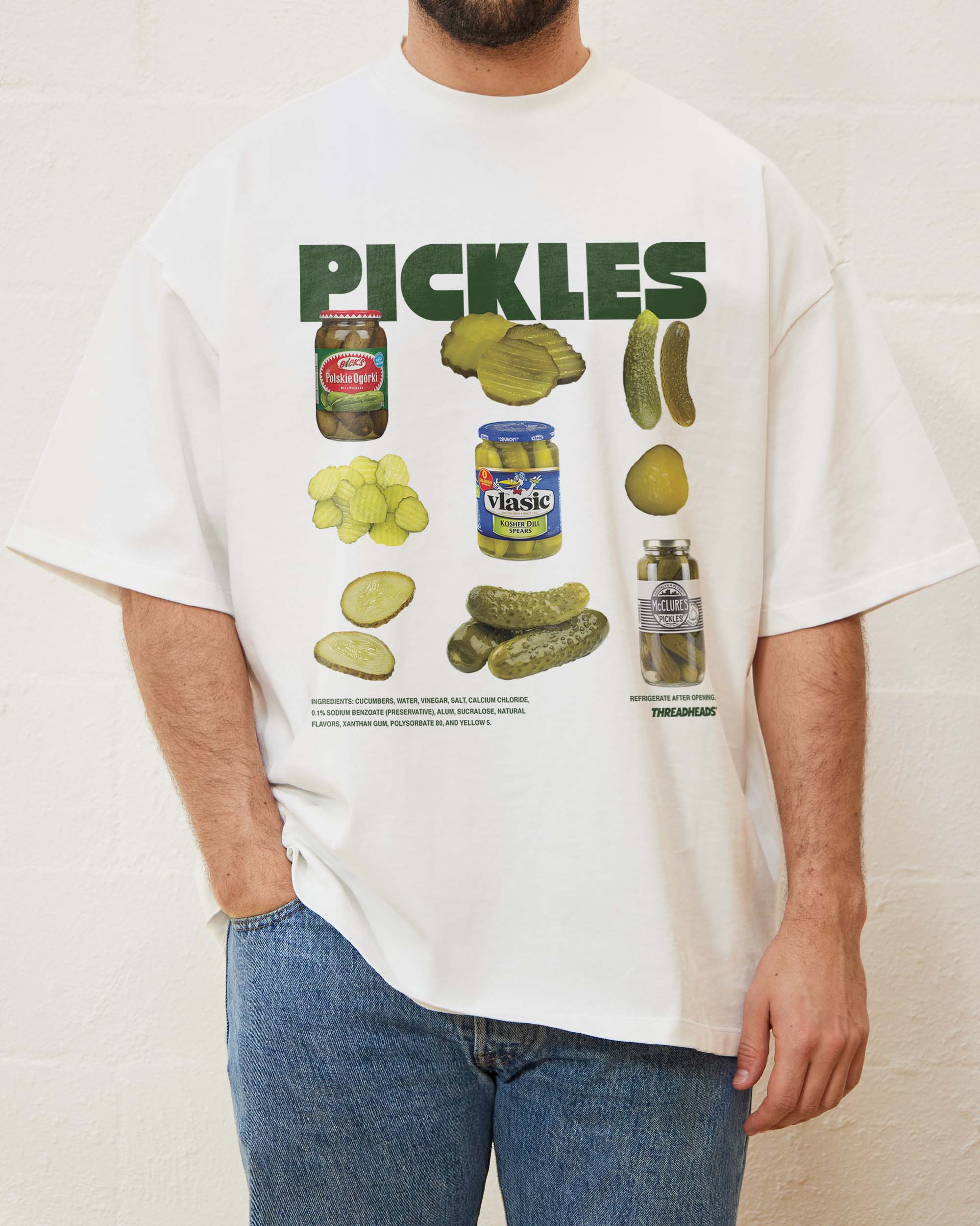 Pickles Oversized Tee | Vintage Retro Oversized Tee | Threadheads
