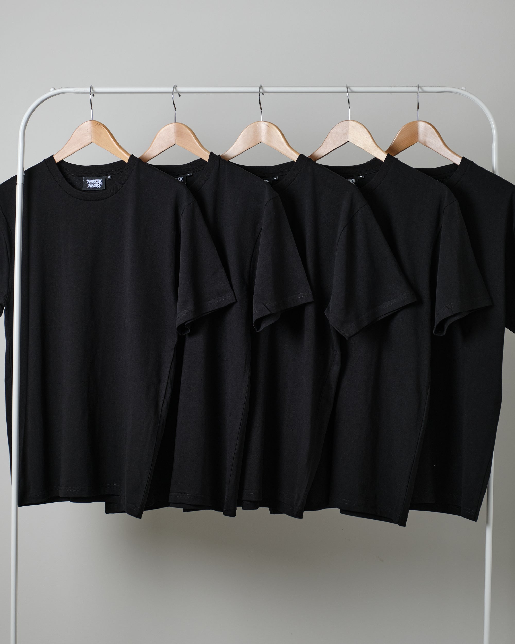 Classic Tee 5-Pack: Black | Threadheads