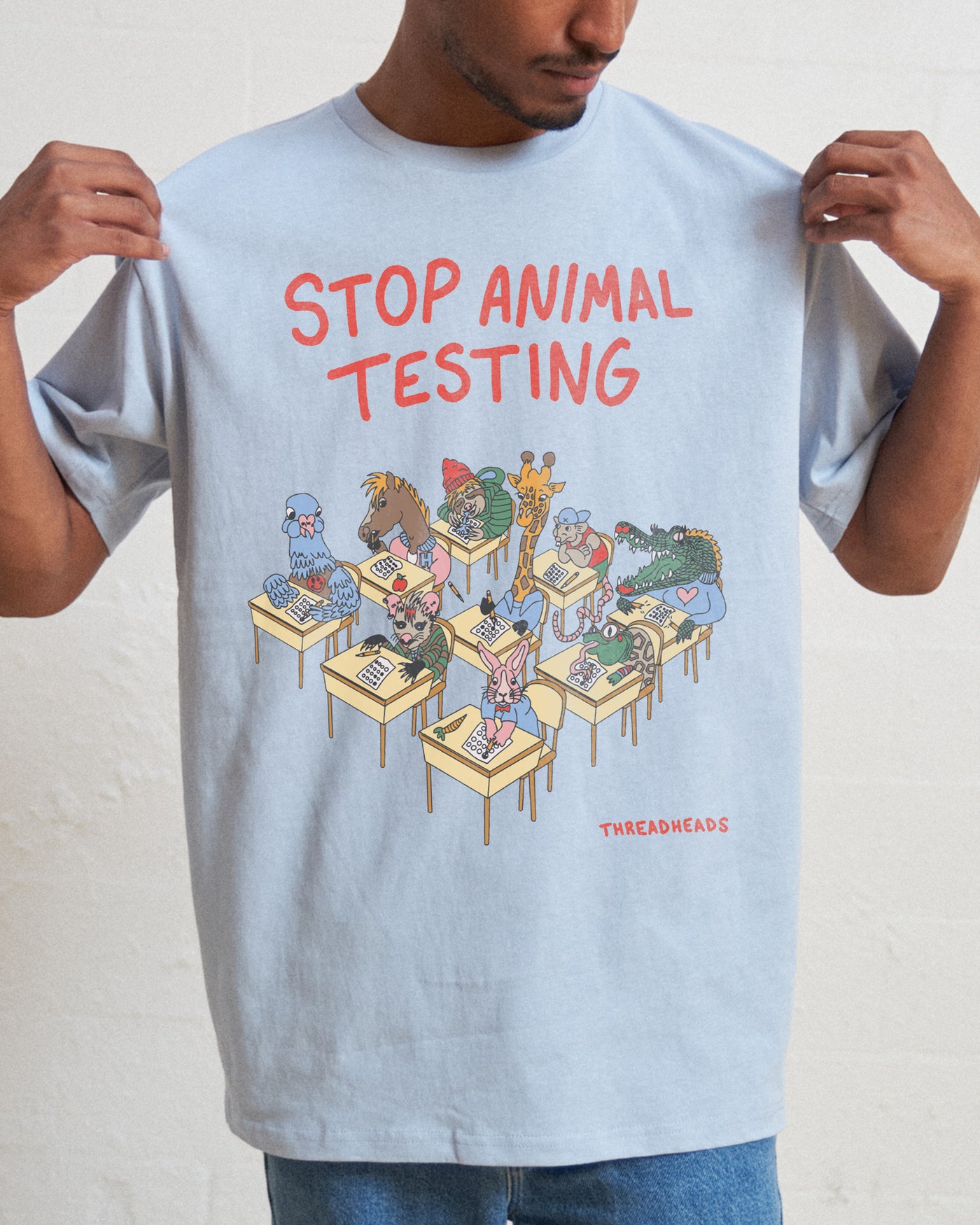 Stop Animal Testing T-Shirt | Funny T-Shirt