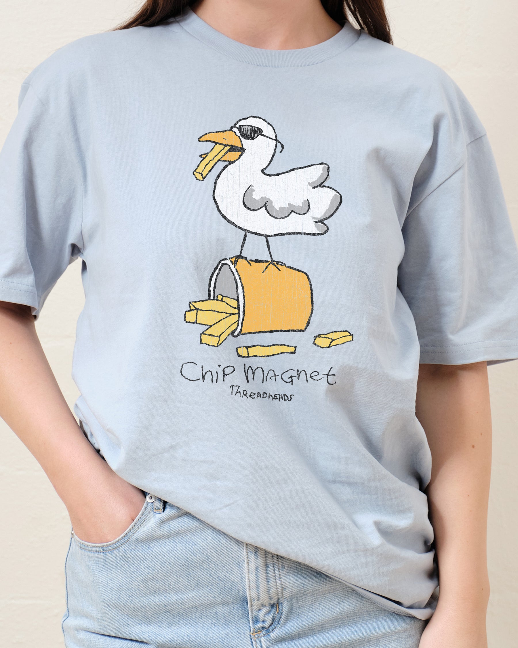 Chip Magnet T-Shirt | Funny T-Shirt