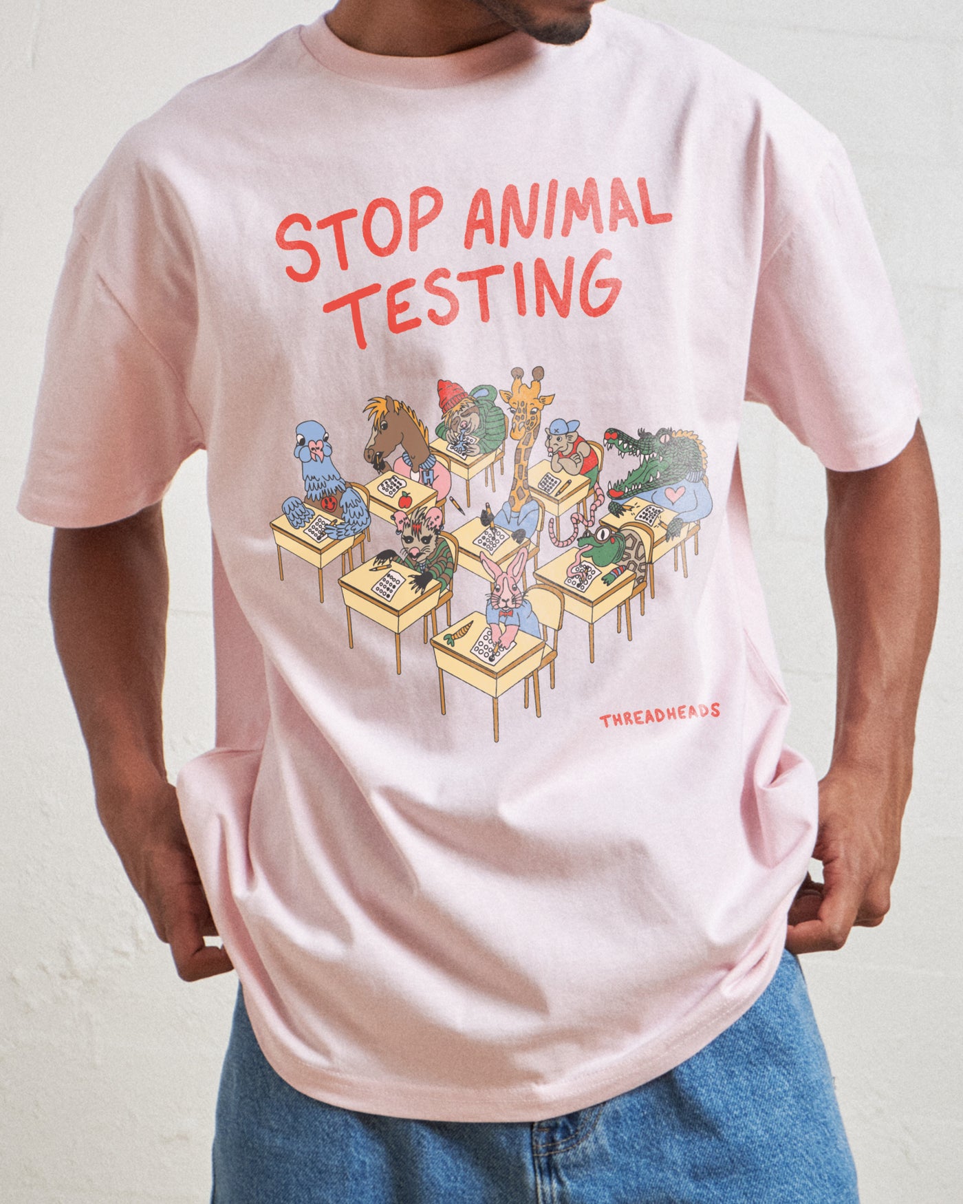 Stop Animal Testing T-Shirt | Funny T-Shirt