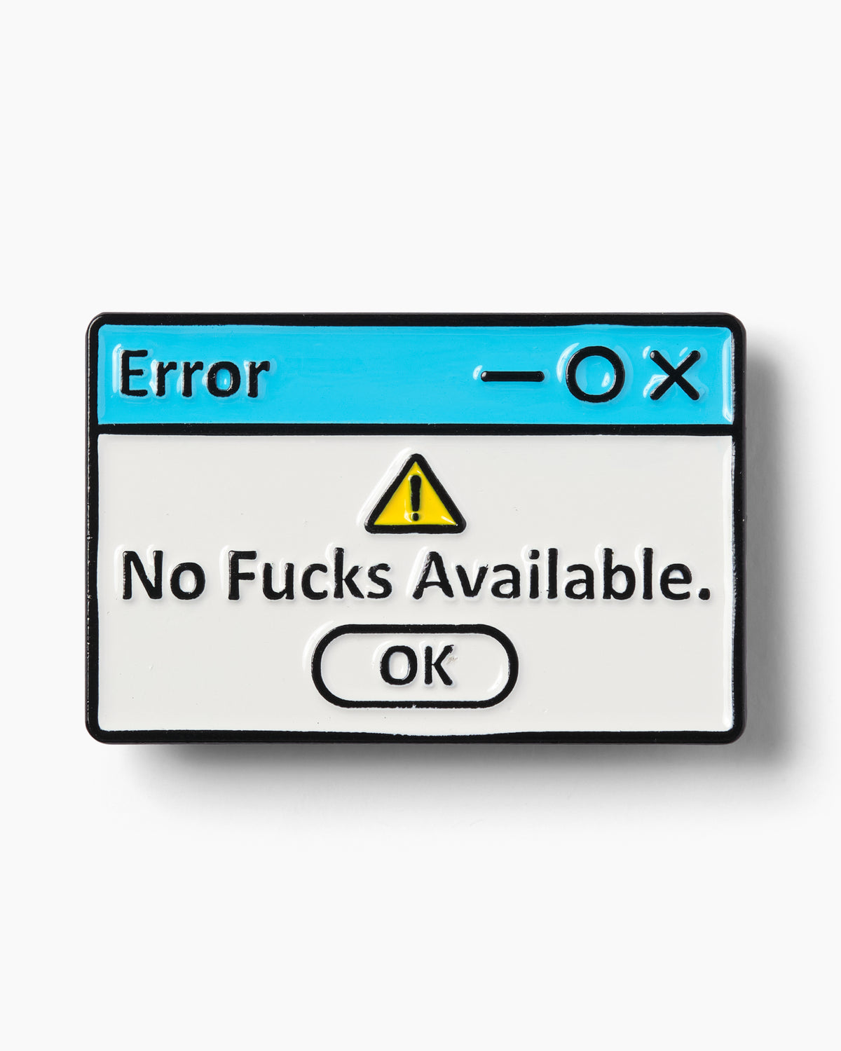 No Fucks Available Pin | Funny Enamel Pin