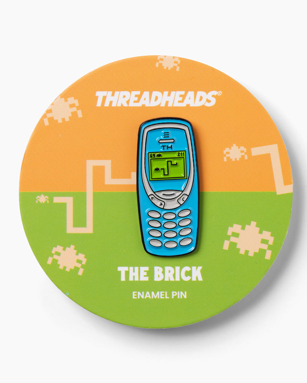 The Brick Pin | Funny Enamel Pin