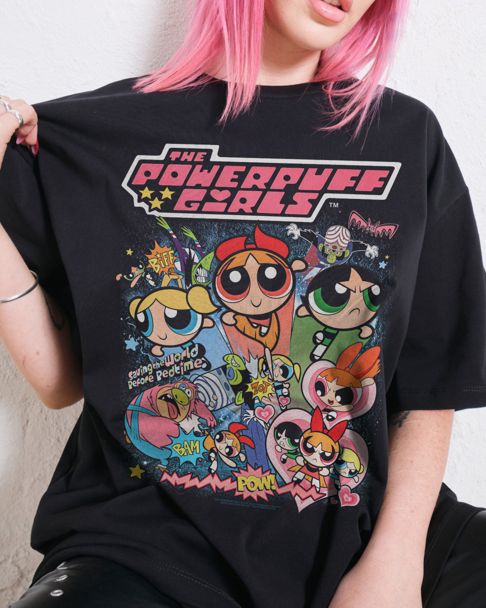 Powerpuff Girls Vintage T-Shirt | Official The Powerpuff Girls Merch Europe