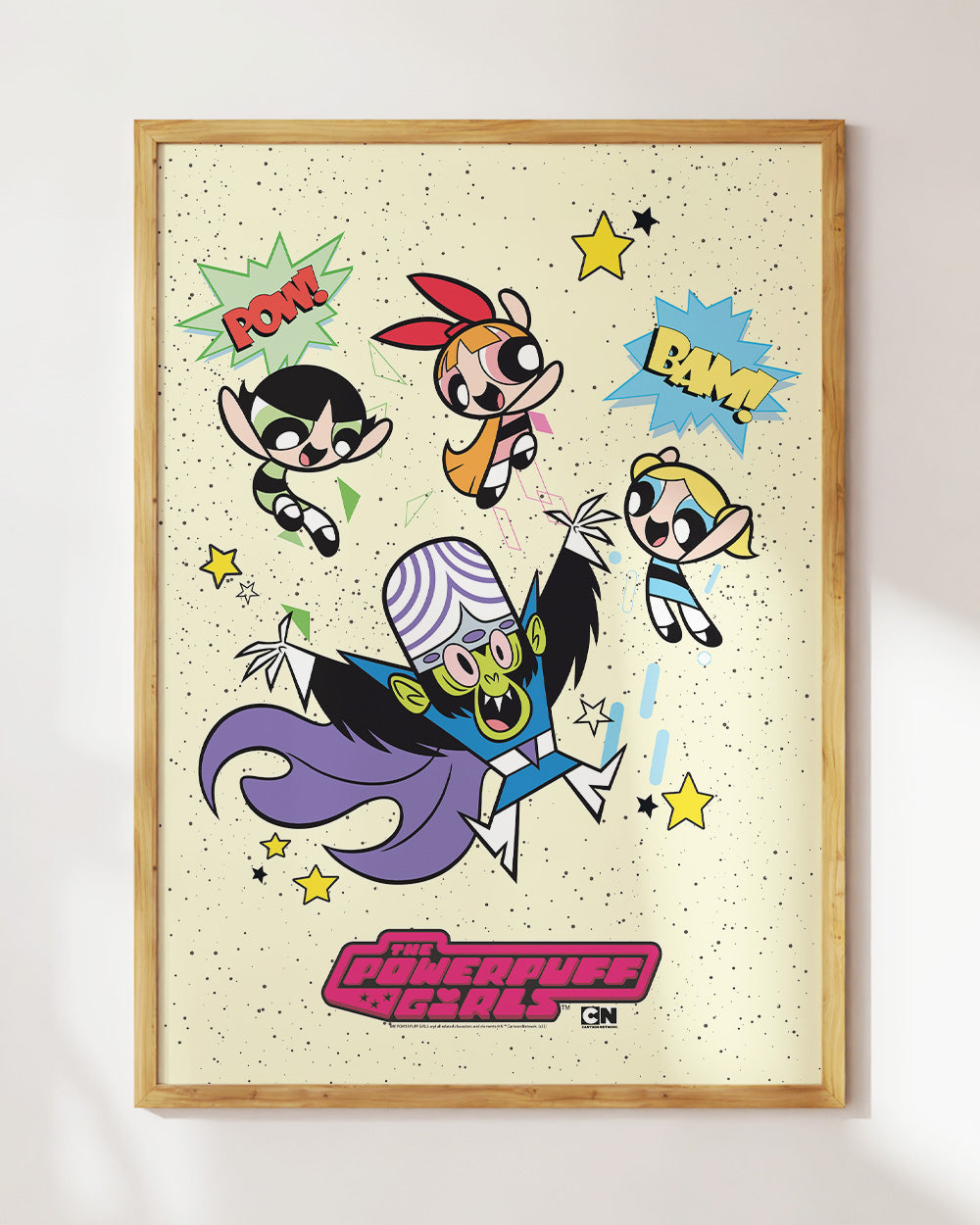 Powerpuff Pow Art Print | Official The Powerpuff Girls Merch Canada