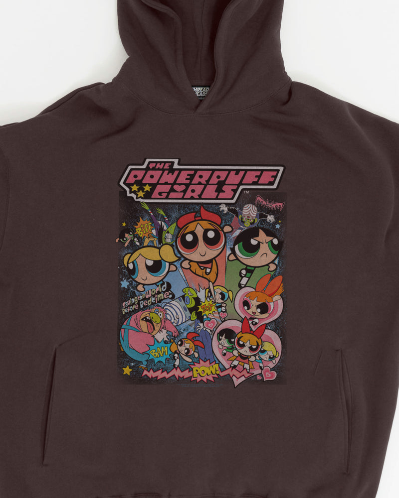 Powerpuff Girls Vintage Hoodie | Official The Powerpuff Girls Merch UK