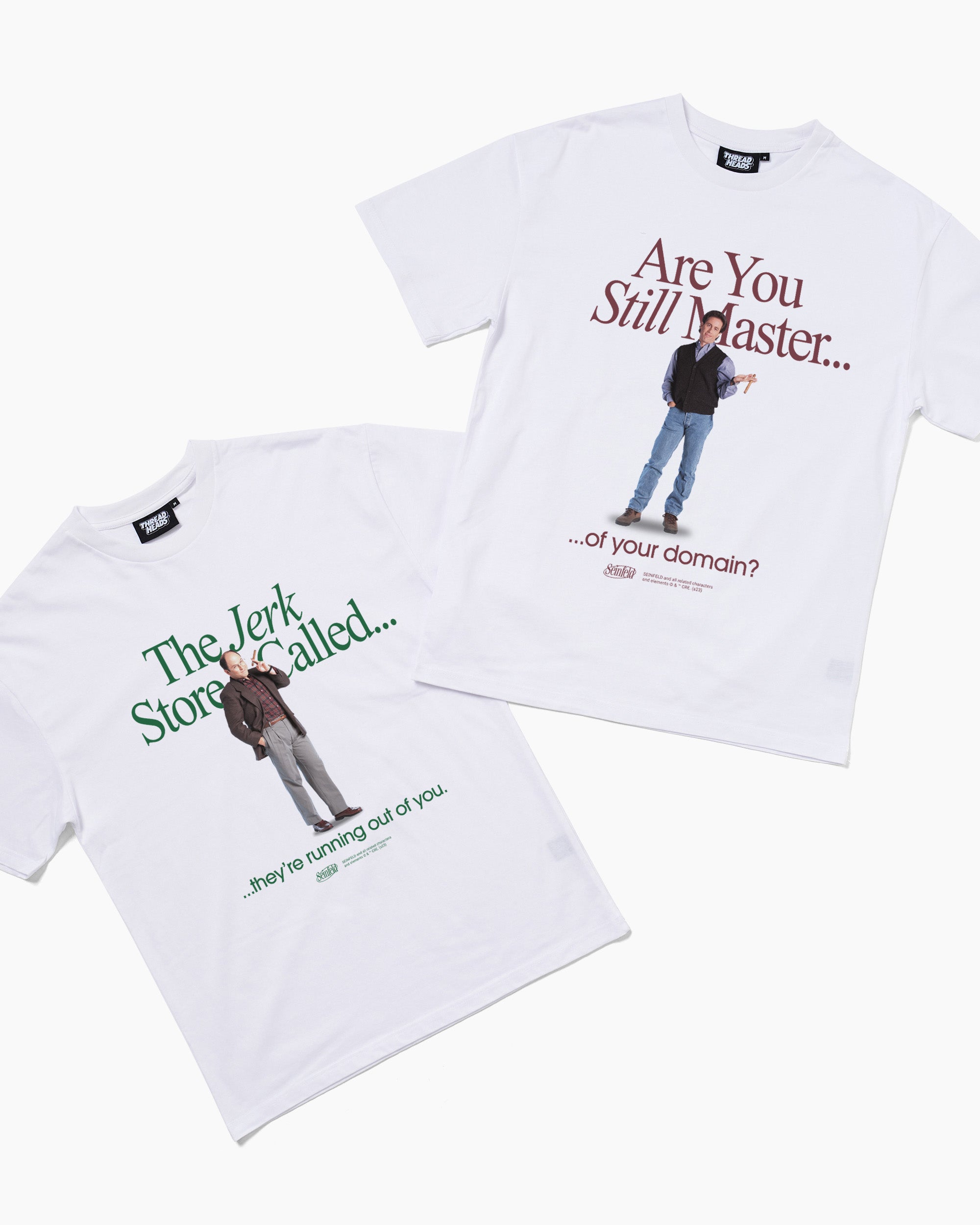 George and Jerry 2 Tee Bundle | Official Seinfeld Merch