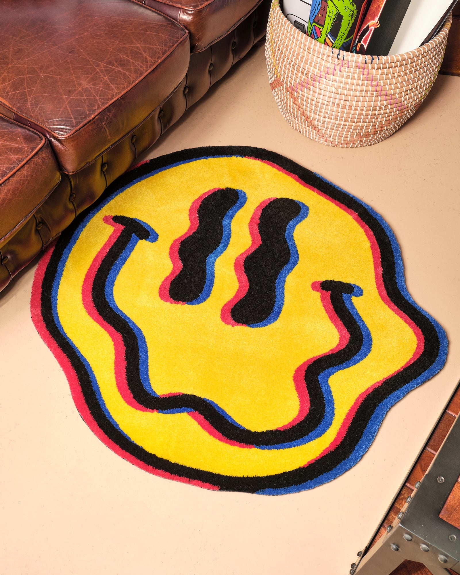 Smiley Rug | Threadheads Exclusive