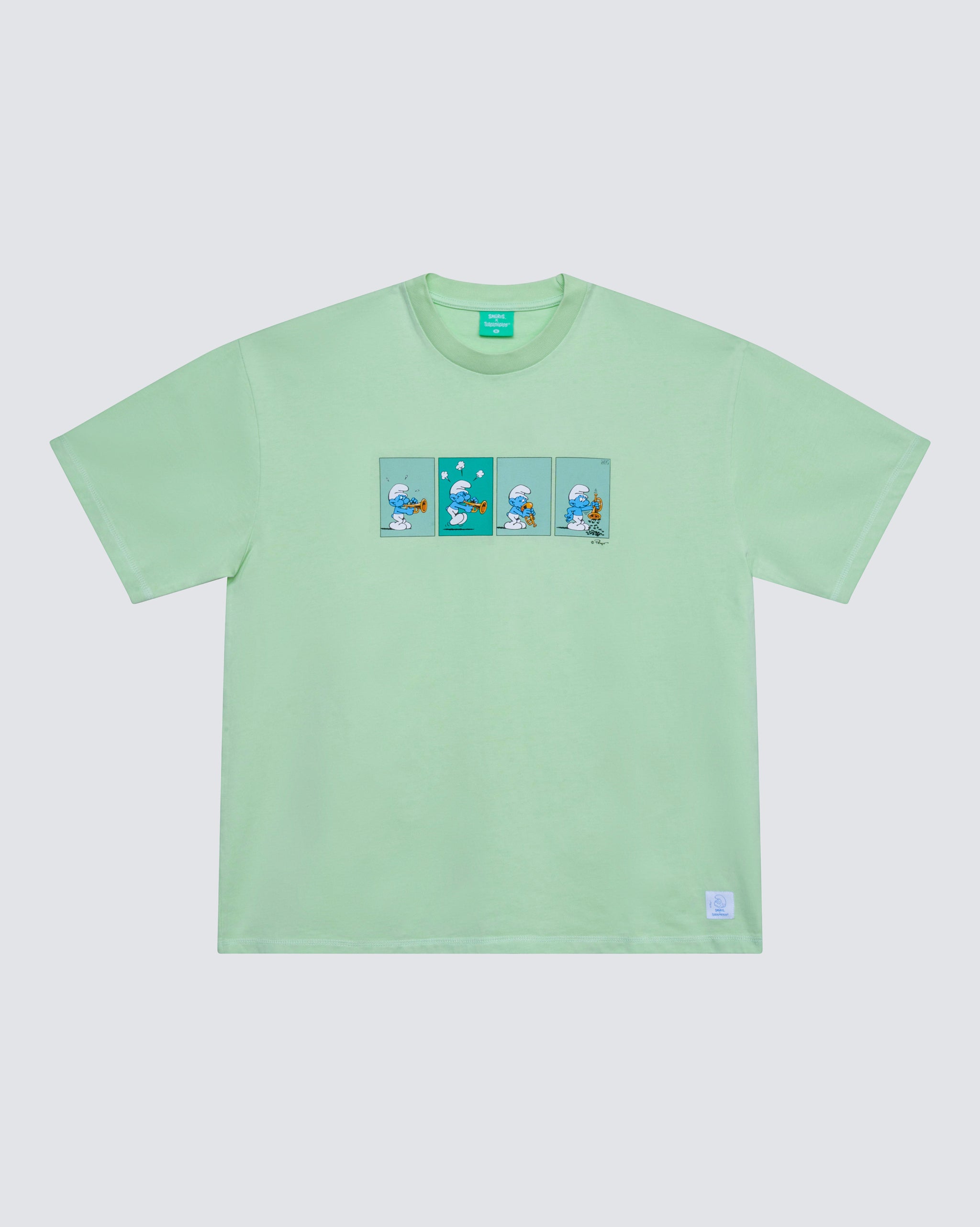 Trumpet Trouble Oversized Tee | Official Smurfs Merch