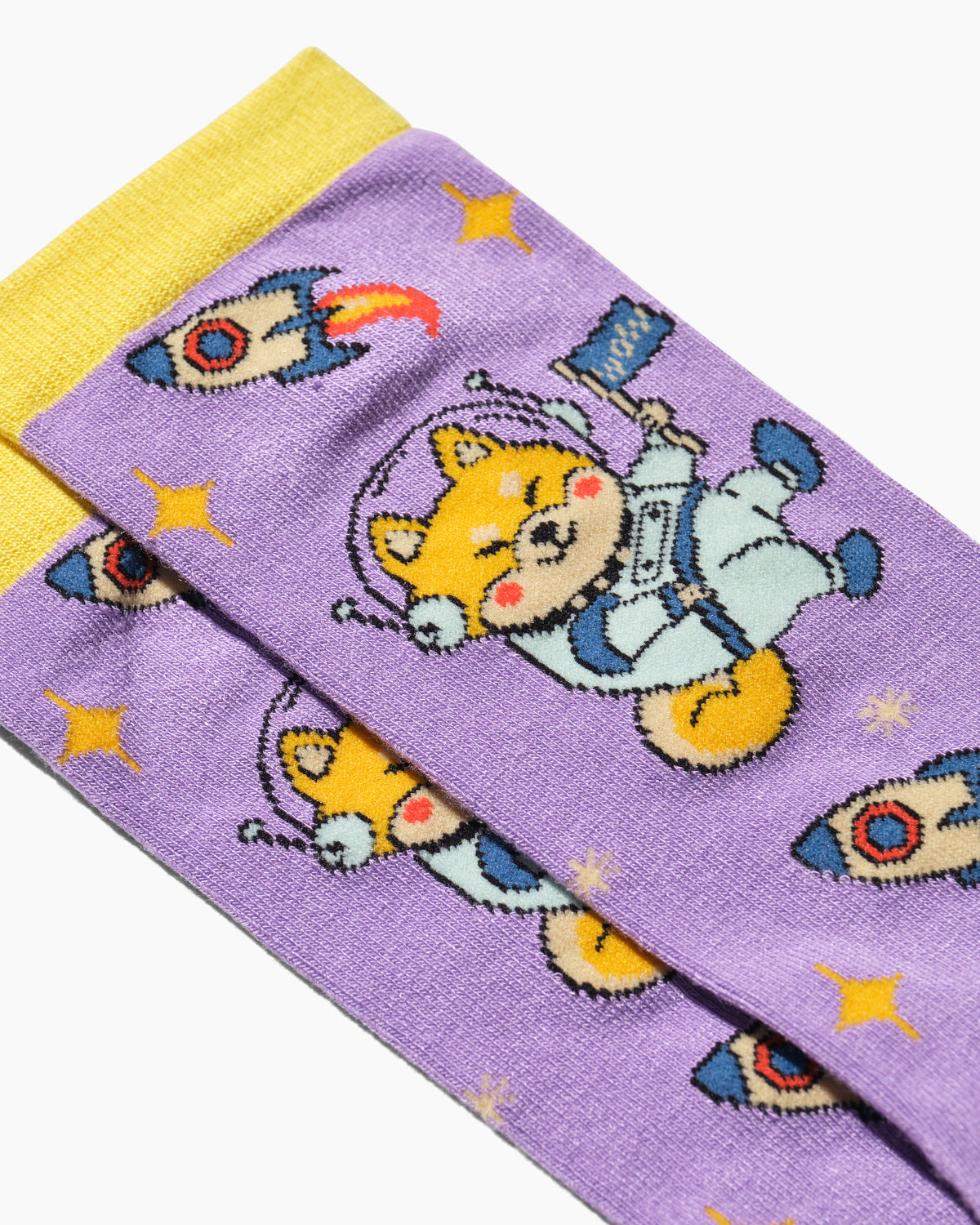 Cosmic Shiba Socks | Funny Socks | Threadheads Exclusive