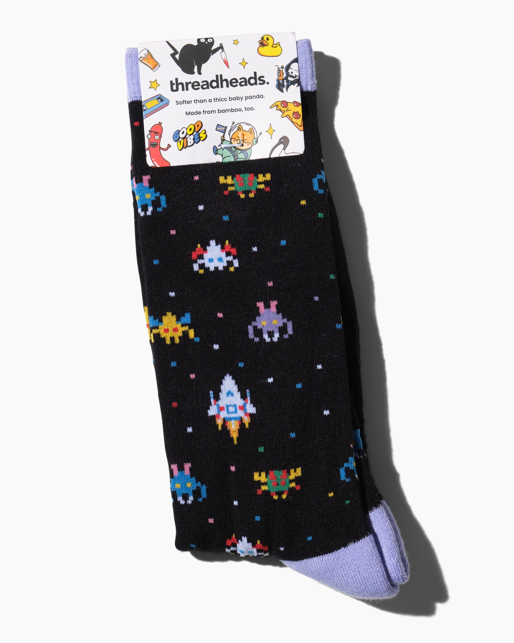 Aliens vs Fighters Socks | Funny Socks | Threadheads Exclusive