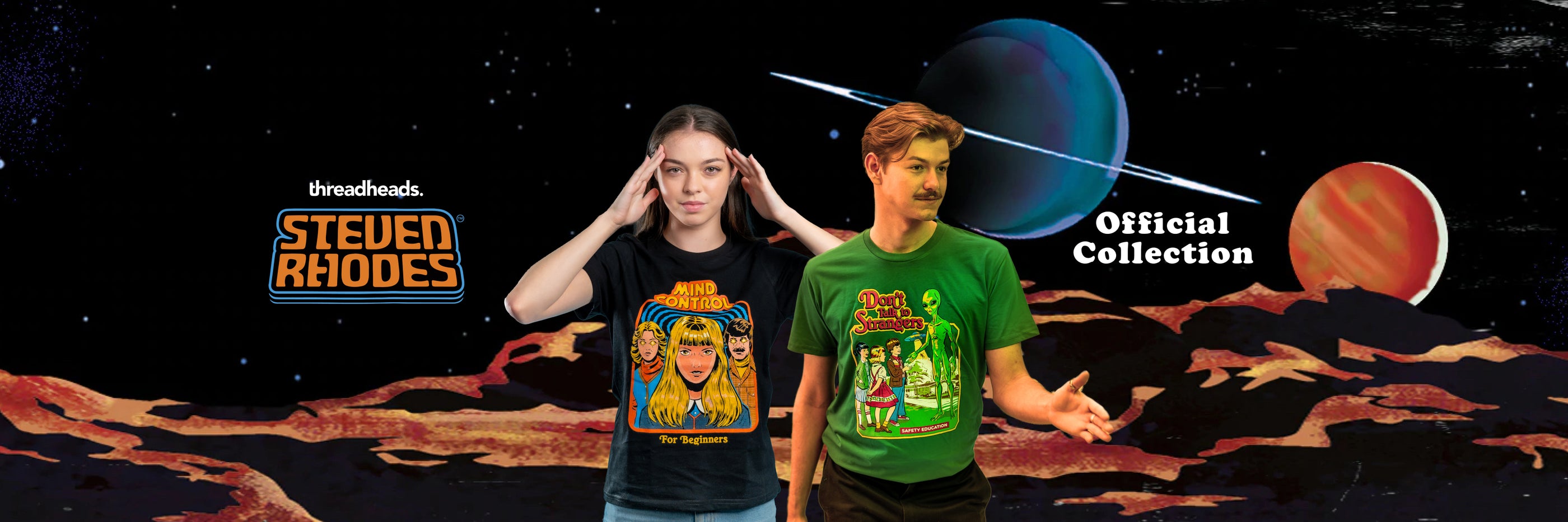 Steven Rhodes T-Shirts | Steven Rhodes Clothing | Threadheads