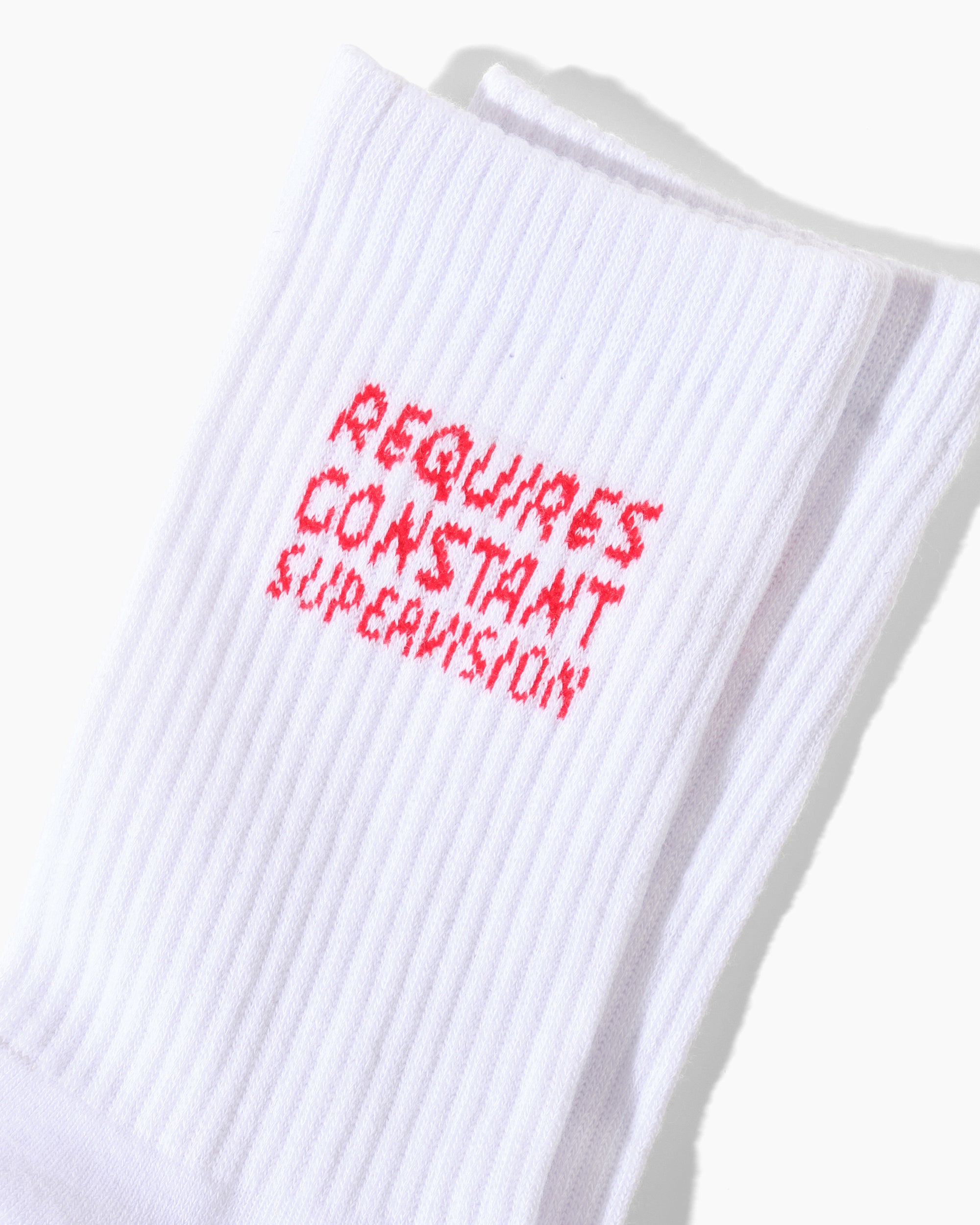 Requires Constant Supervision Socks | Threadheads